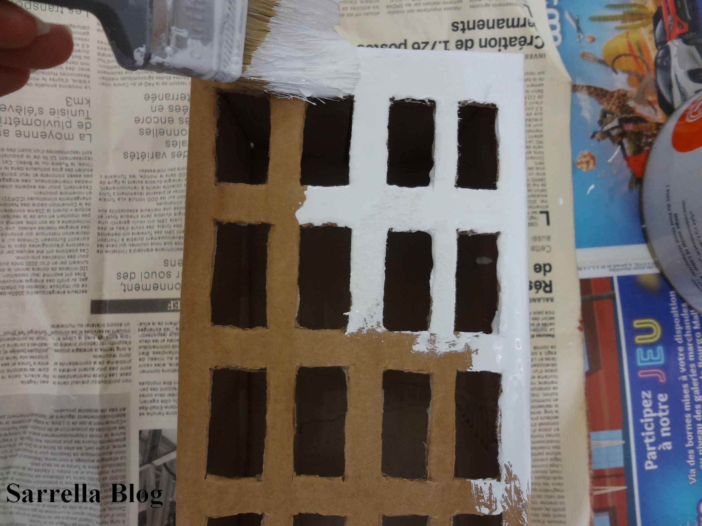 Decorative Cardboard Building With Soft Light : 30 Steps (with Pictures ...