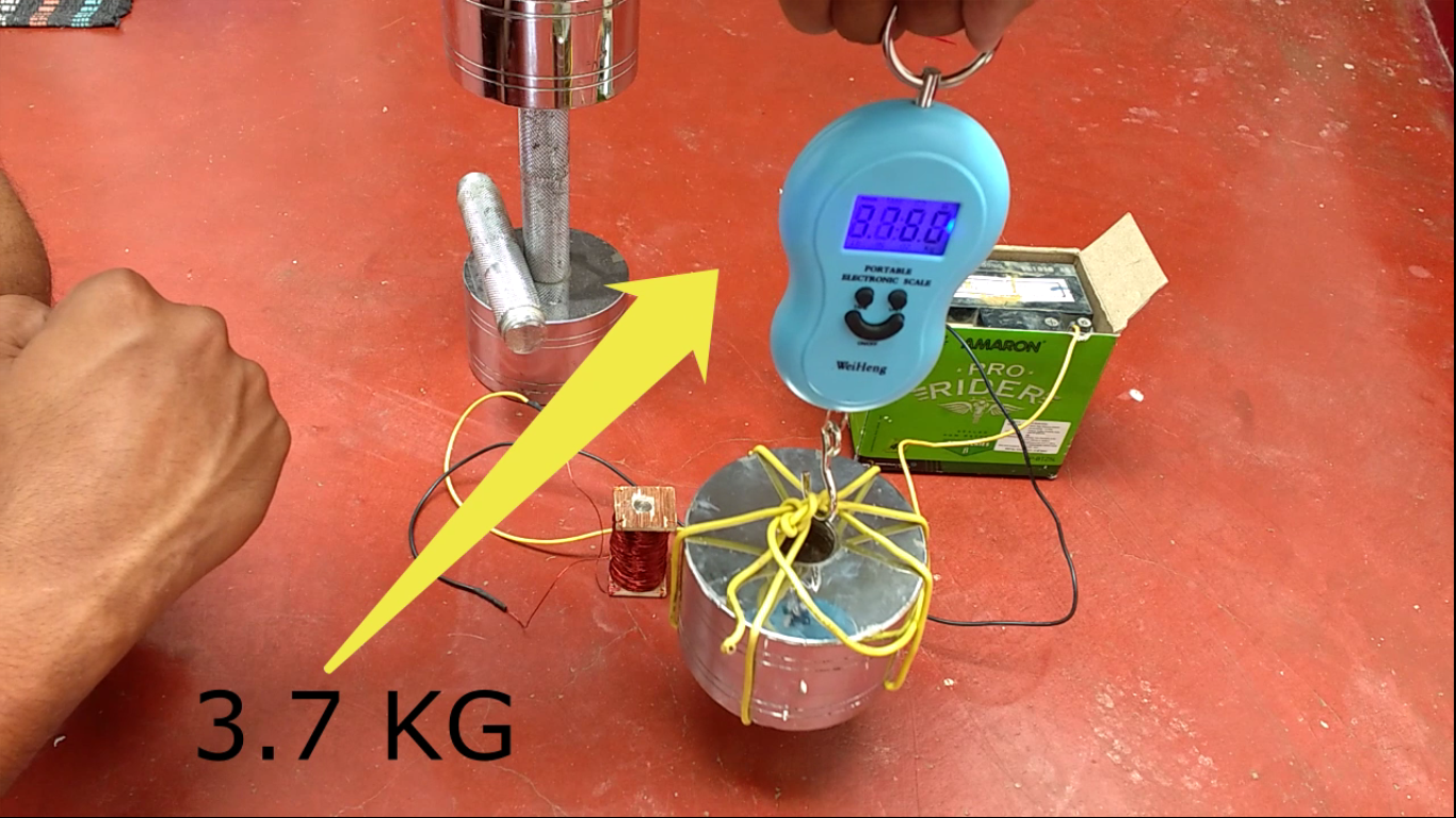 POWERFUL ELECTROMAGNET (5KG LIFTING) : 6 Steps (with Pictures ...