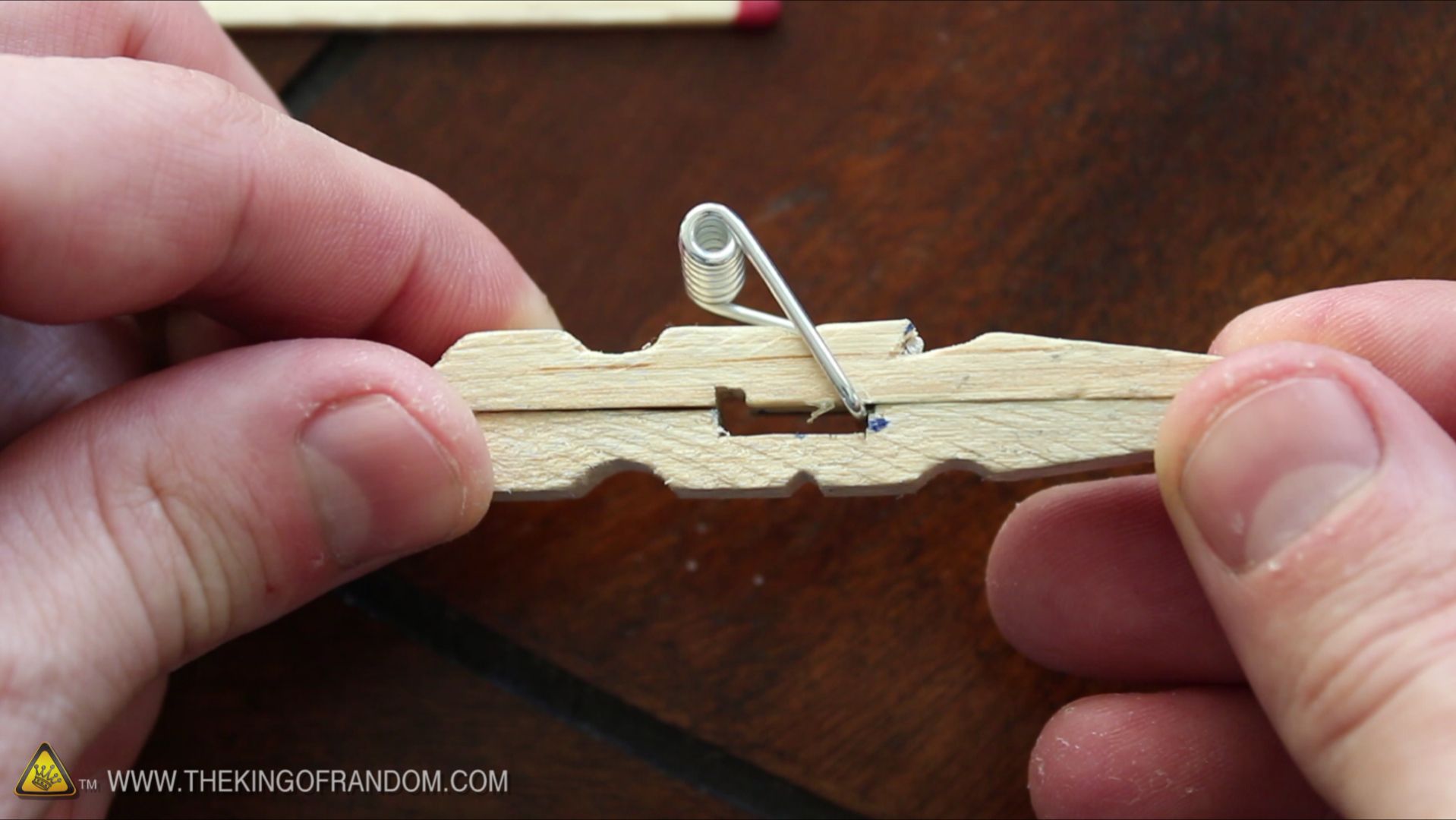 Mini Matchstick Gun - the Clothespin Pocket Pistol : 8 Steps (with ...