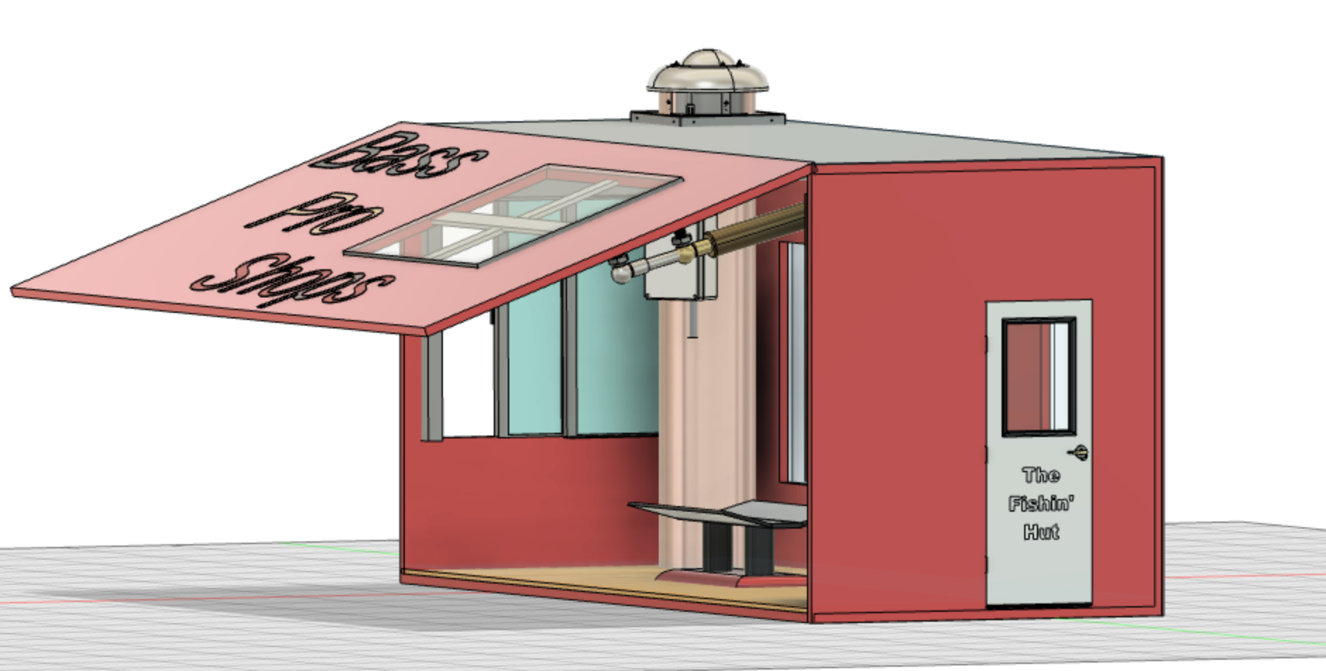 Tucker Kenney Shipping Container Fishing Shop : 10 Steps - Instructables