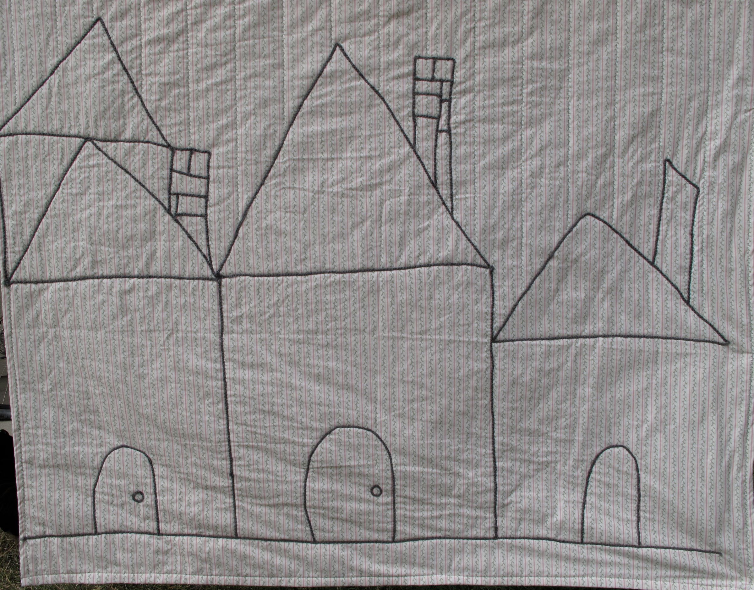 "Drawing" on Fabric With Yarn (aka Couching) : 5 Steps (with Pictures ...