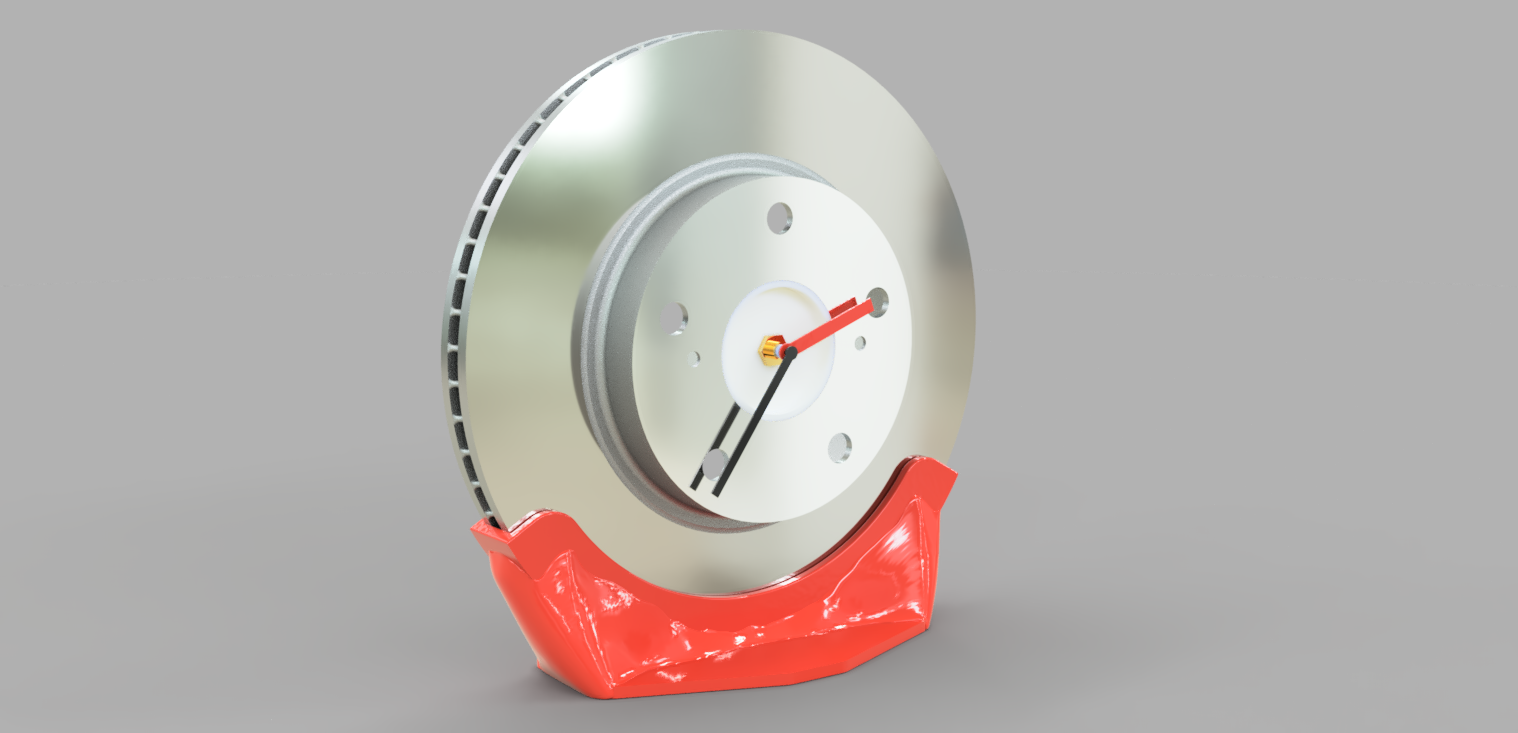 Brake Disc Clock : 8 Steps (with Pictures) - Instructables