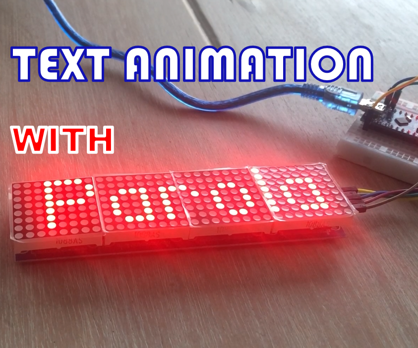 Create Text Animations On 8x8 Dot Matrixes With Parola Library For Arduino 5 Steps Instructables