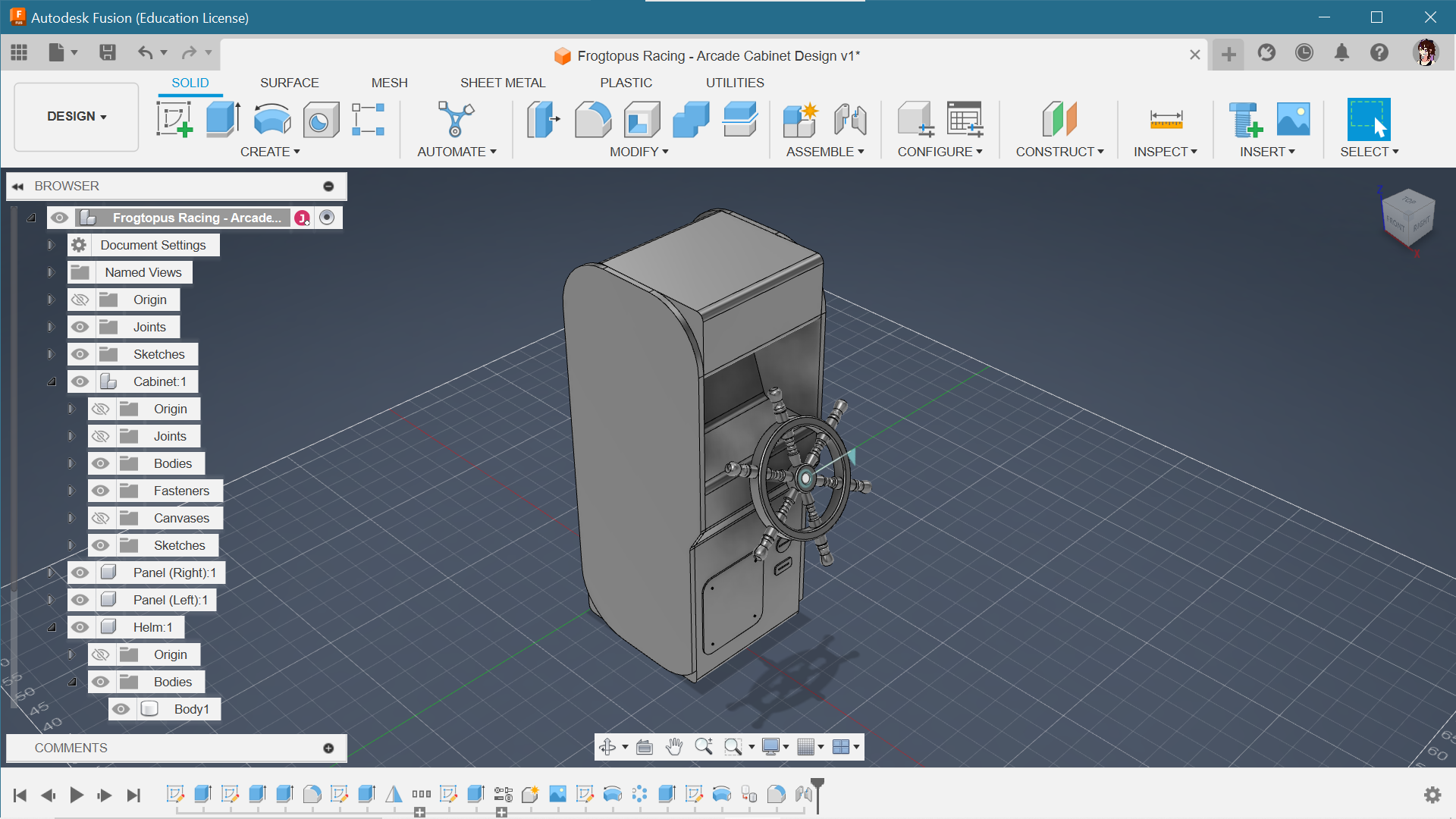 Frogtopus Racing - Arcade Cabinet Design : 8 Steps - Instructables