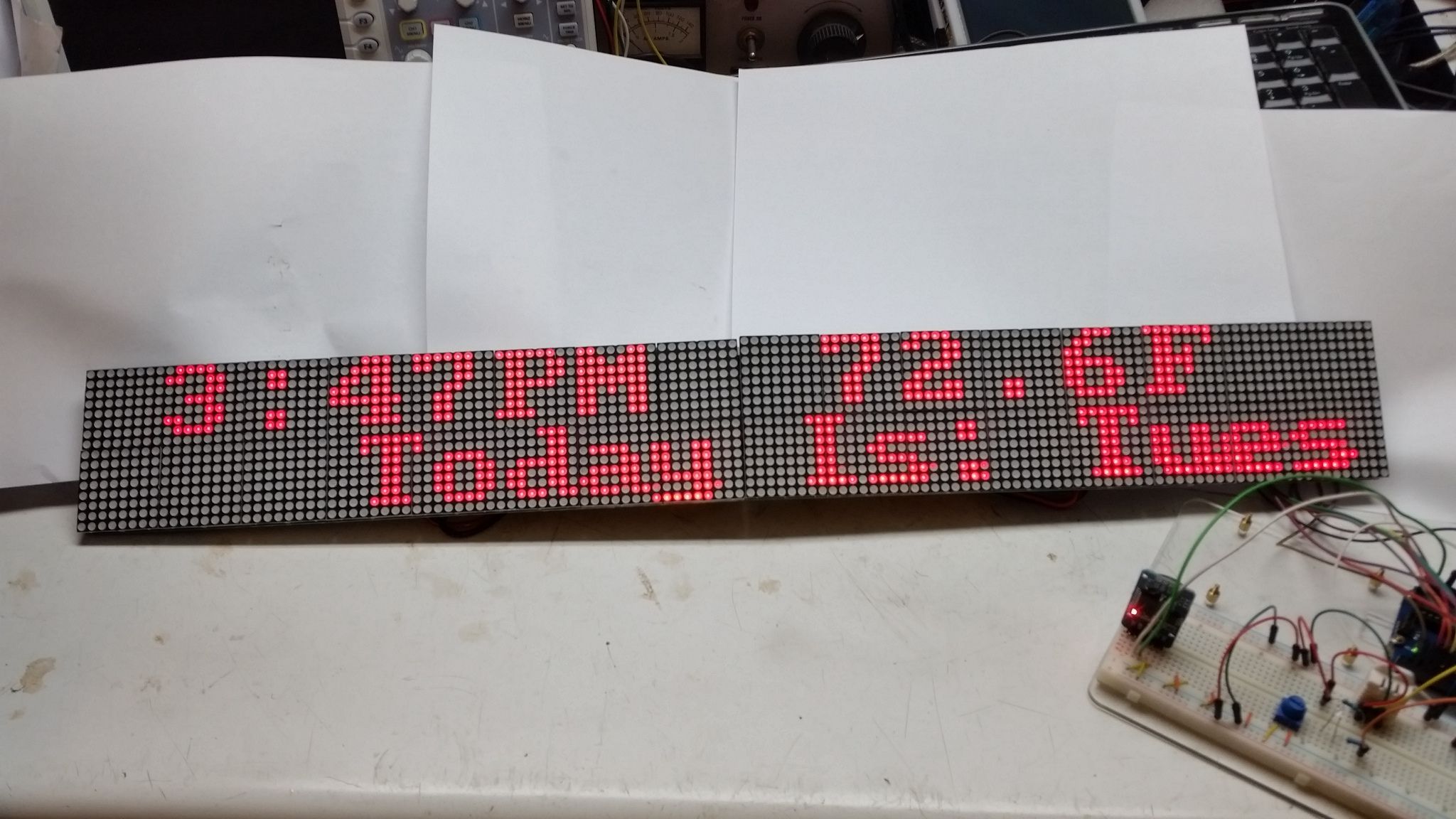 16x128 Display Showing Date, Time, Temp, Humidity : 3 Steps - Instructables