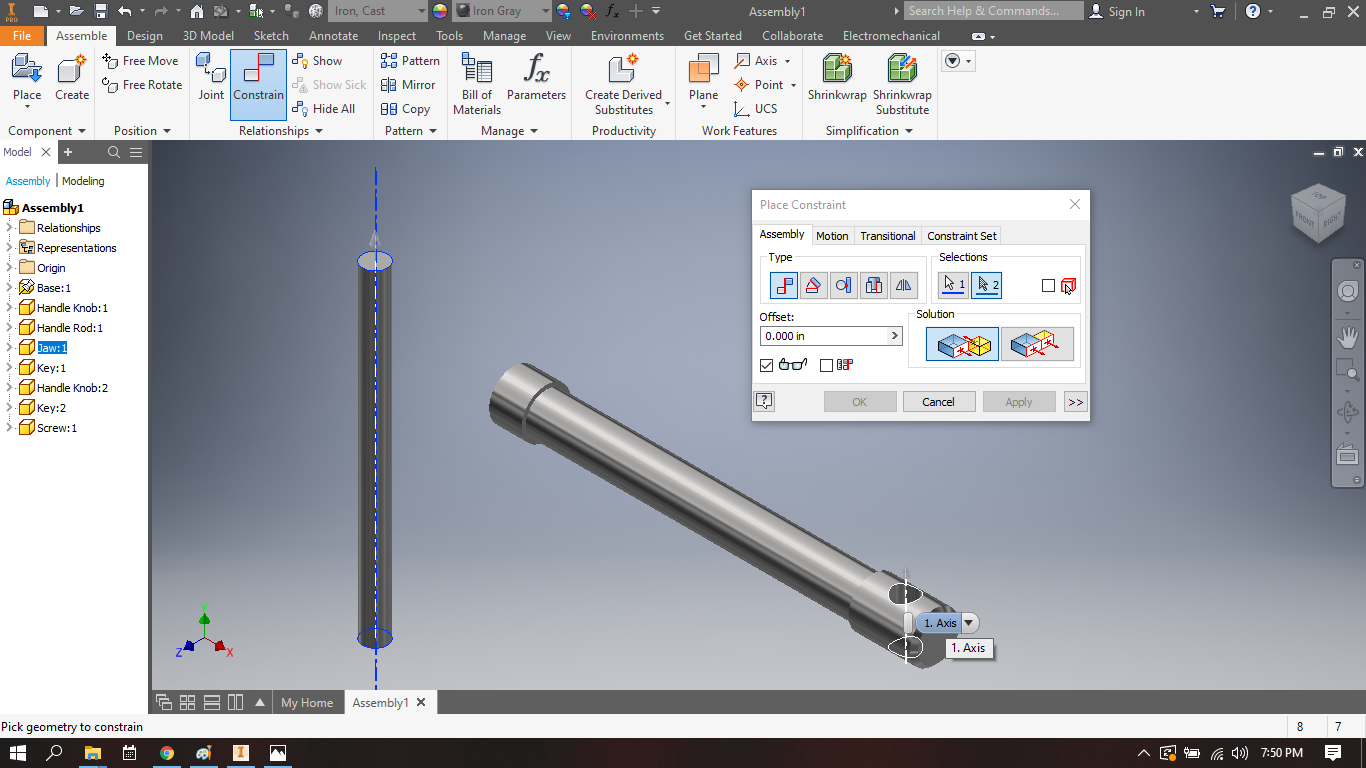 Inventor Assembly, Exploded Assembly, and Materials List : 31 Steps ...