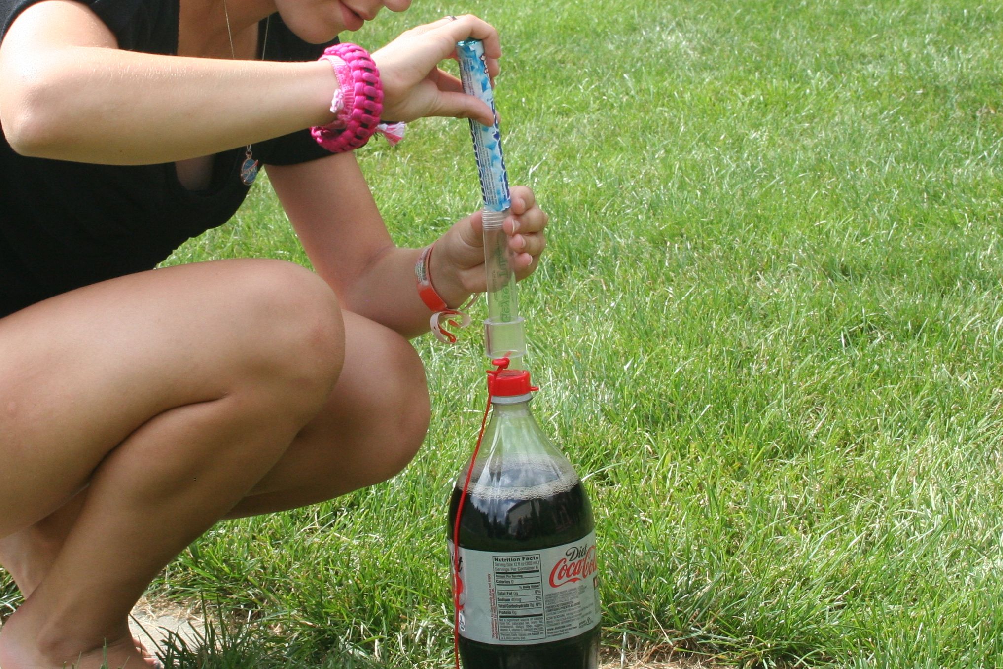 Mentos and Coke With "Geyser Tube" : 4 Steps - Instructables