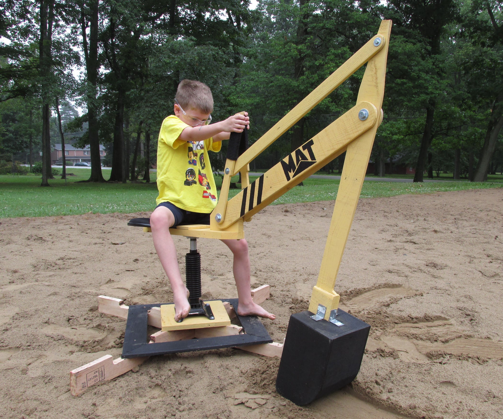 Sand Digger: Made From Recycled Pallets : 15 Steps (with Pictures ...