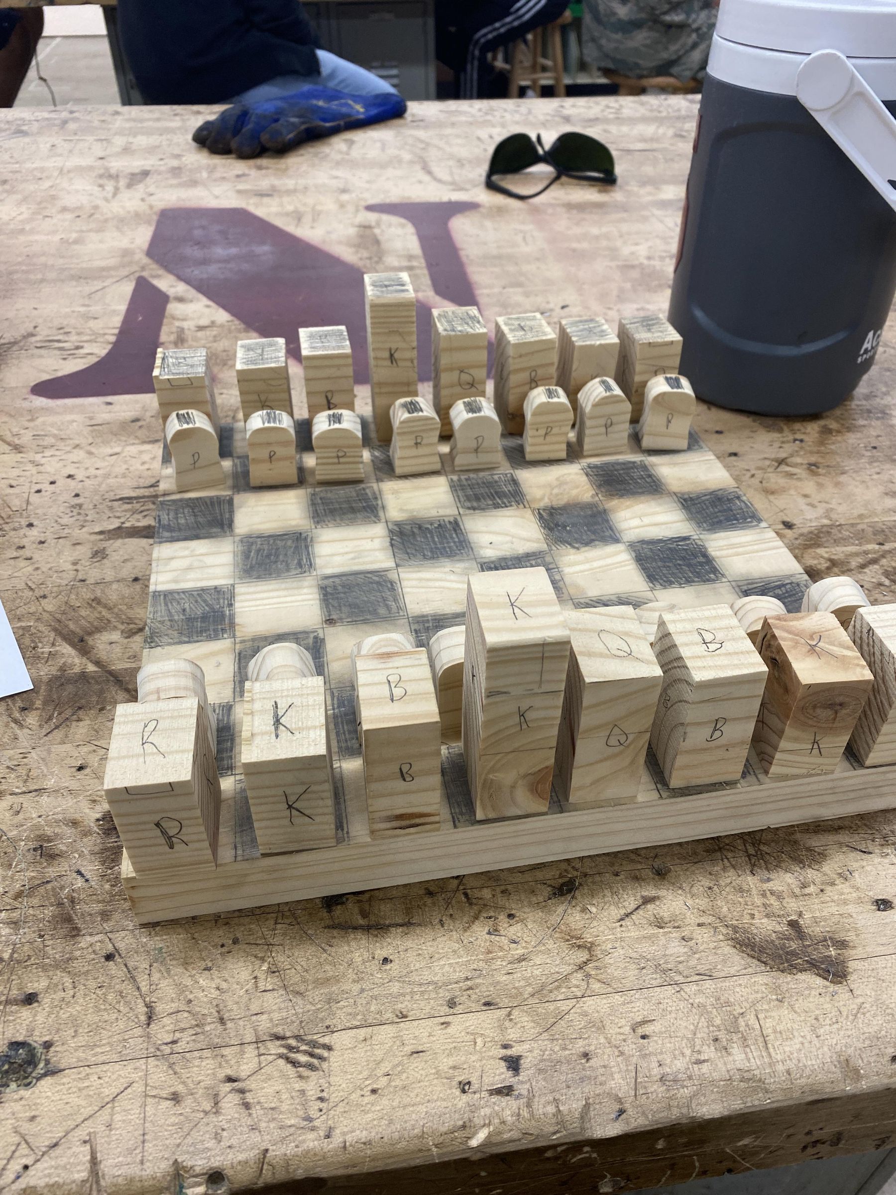2x4 Challenge- Chess Board : 6 Steps - Instructables