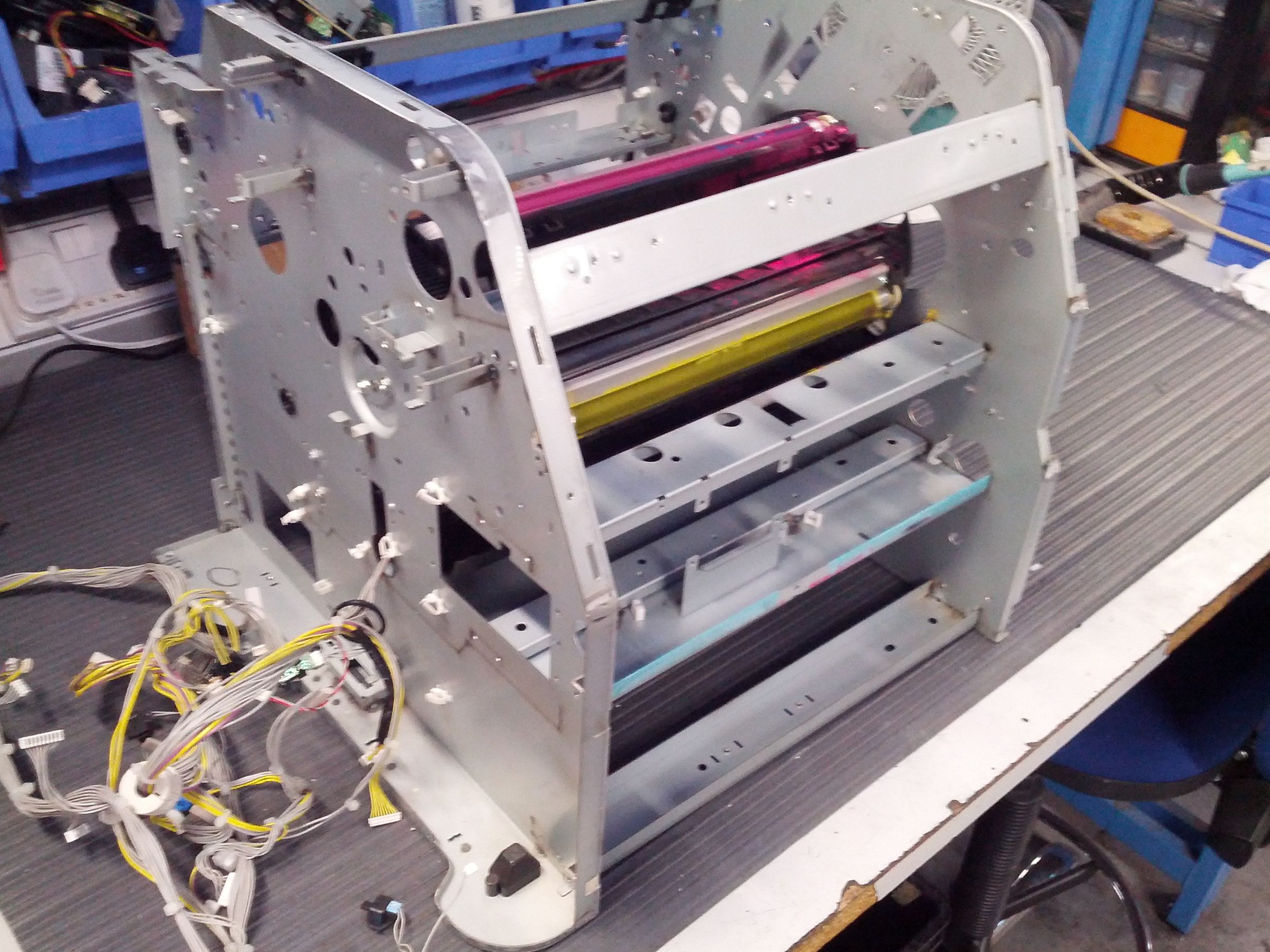 Harvesting Parts From a Laser Printer : 10 Steps (with Pictures ...