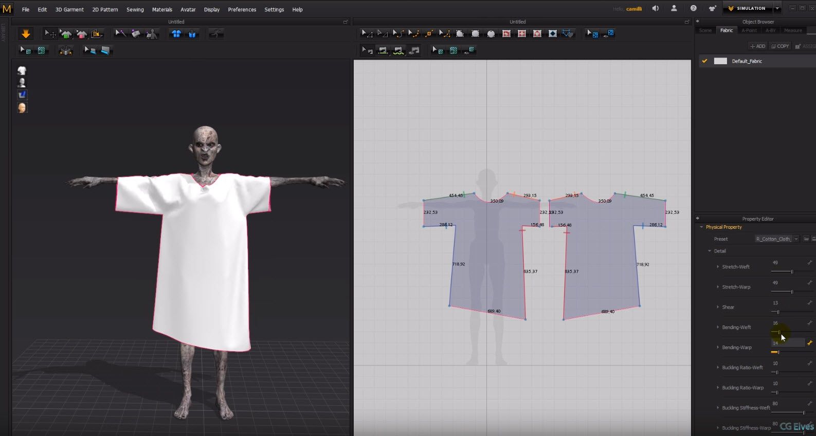 Marvelous Designer 5 Tutorials How to Make Tattered Zombie Clothes : 5 ...