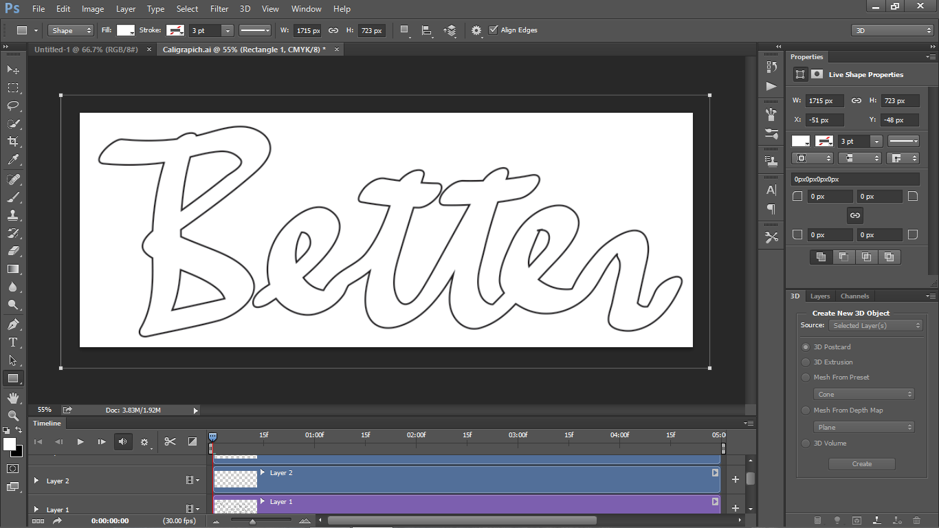 How to Make Animated Hipster Caligraphy : 4 Steps - Instructables