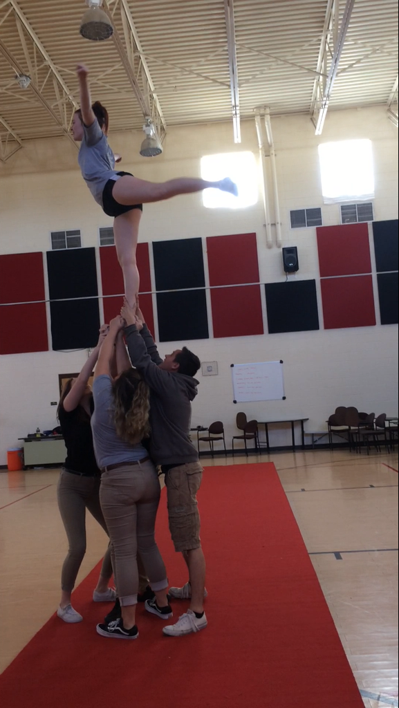 Heel Stretch Cheer