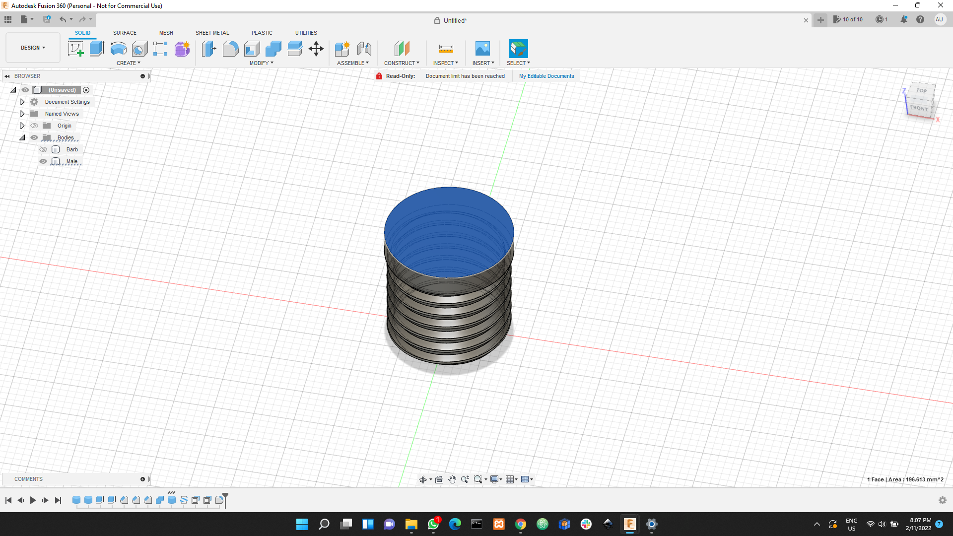 3D Printed Fittings for Silicone Tubing (Fusion 360) : 8 Steps (with ...