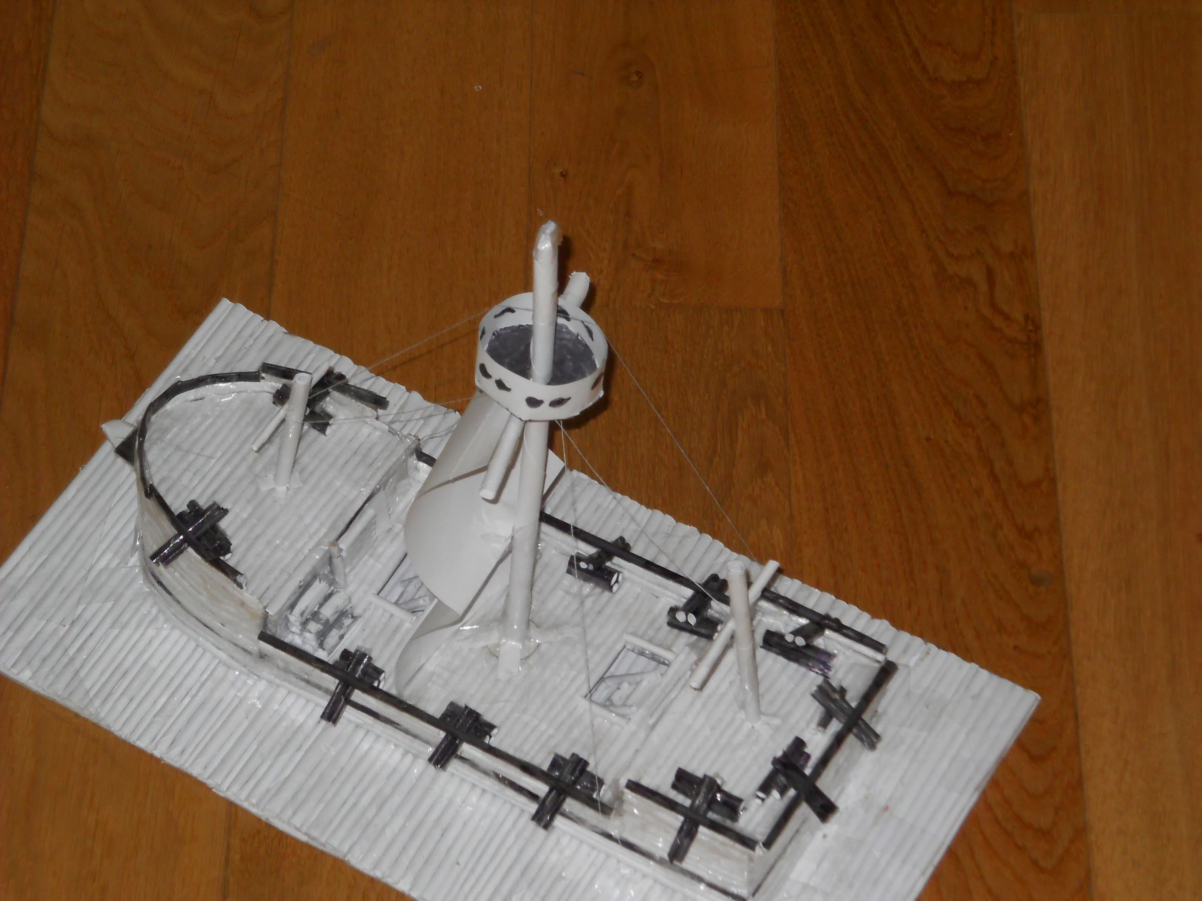 How to Make an Entire Ship Out of Paper : 8 Steps - Instructables