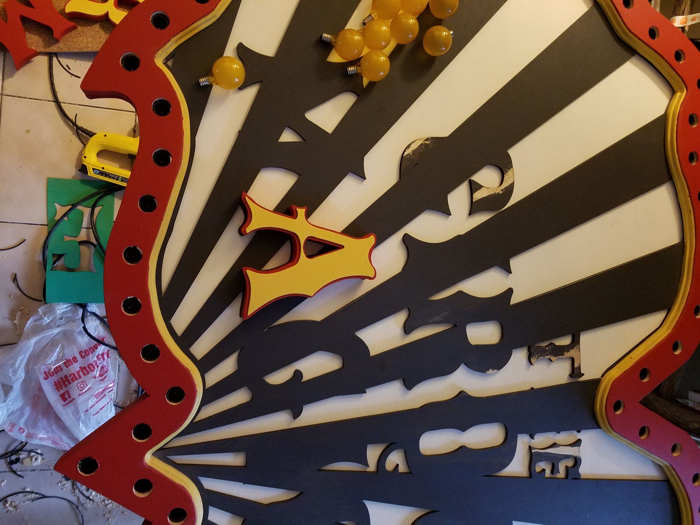 Chasing Lights Marquee Sign : 3 Steps (with Pictures) - Instructables