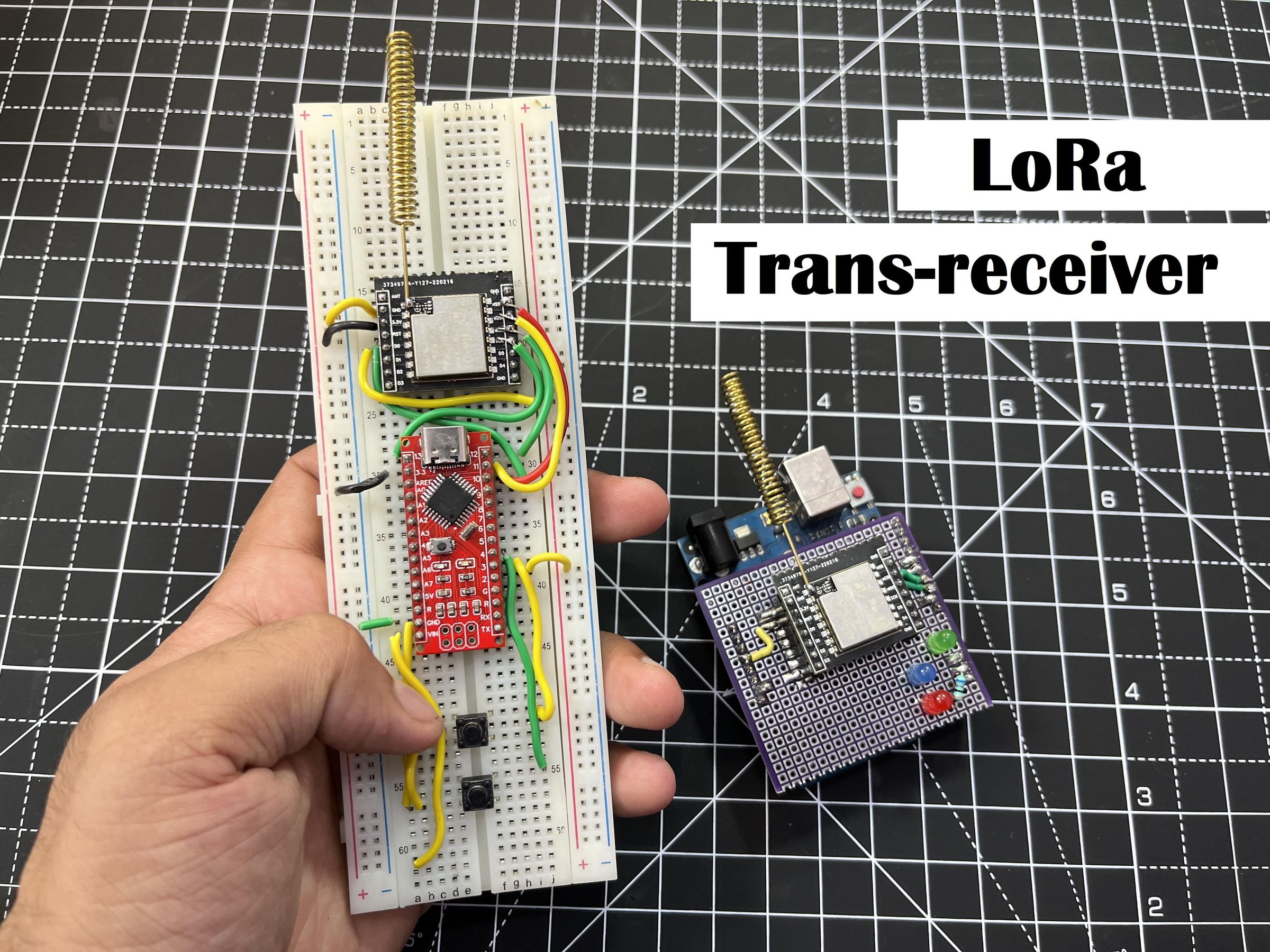 LoRa Transmitter and Receiver Using Arduino : 8 Steps - Instructables
