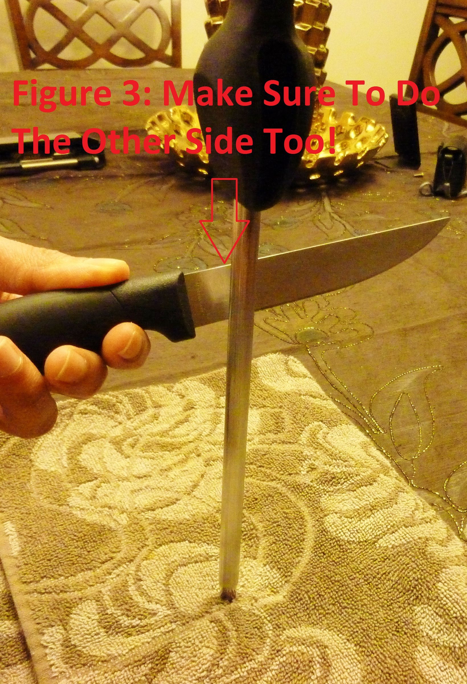 Honing 101: Hone Your Knives in 3 Simple Steps : 3 Steps (with Pictures ...