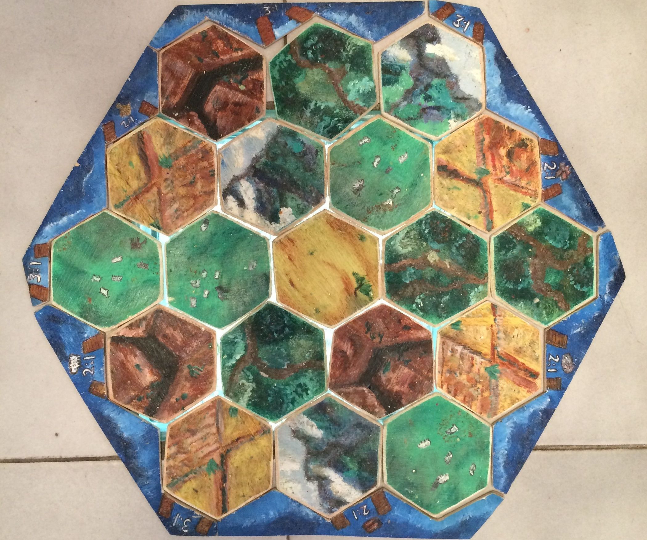 Wood Homemade Catan!! : 5 Steps - Instructables