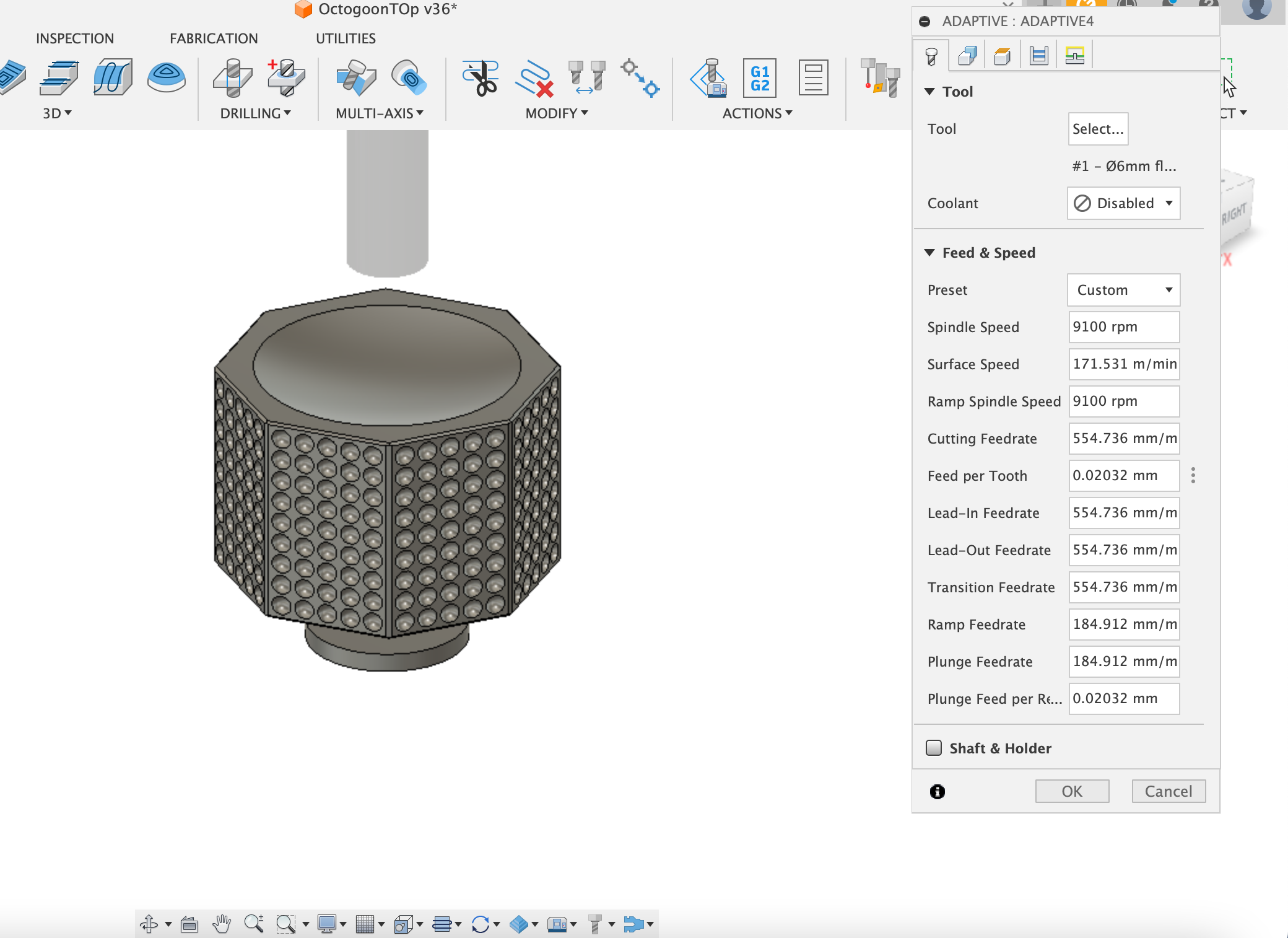 5-Axis CNC Milled Knob Using Fusion 360 Manufacturing : 22 Steps (with ...