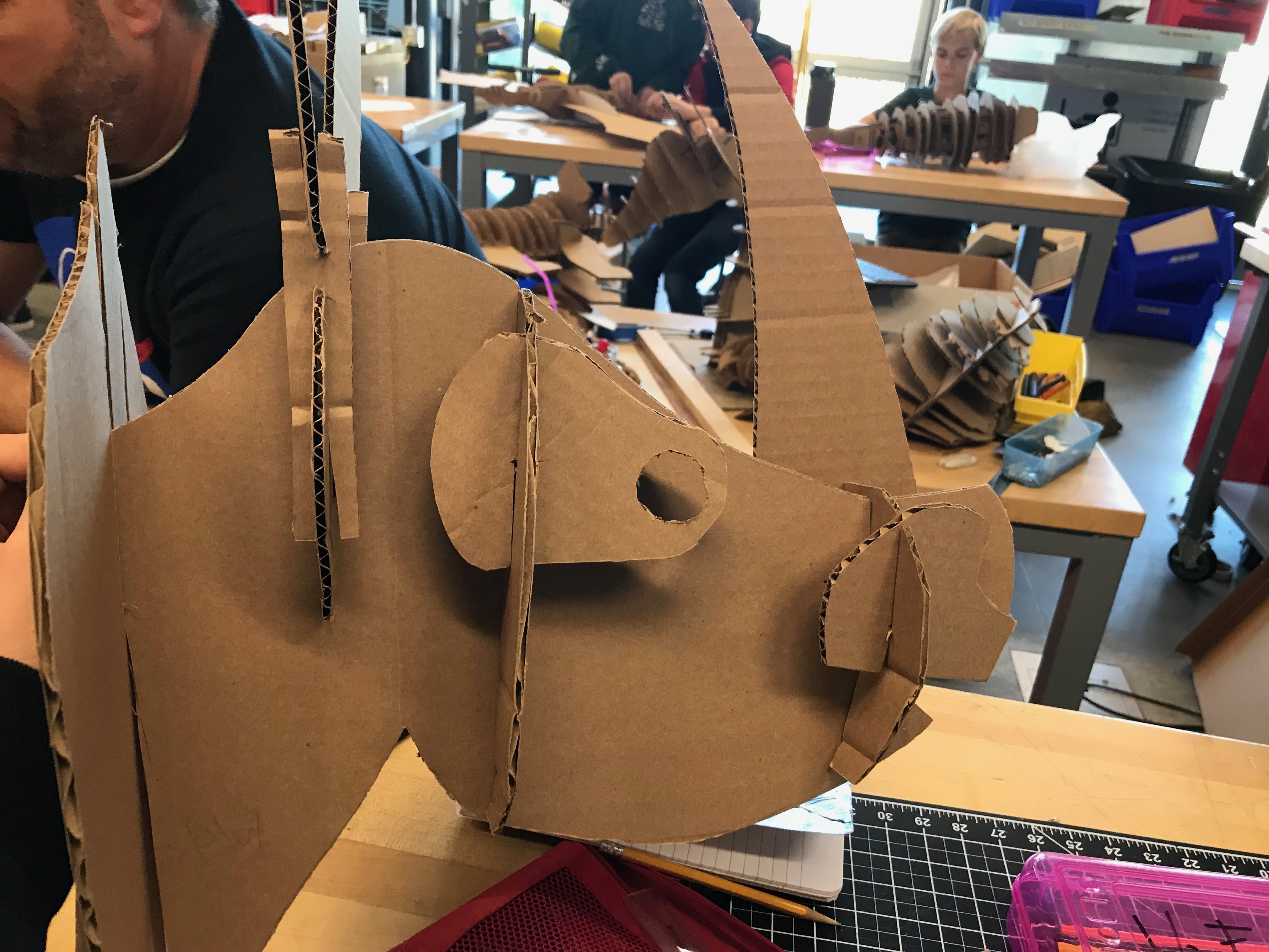 AMAZING Realistic Cardboard Rhino Head : 8 Steps - Instructables