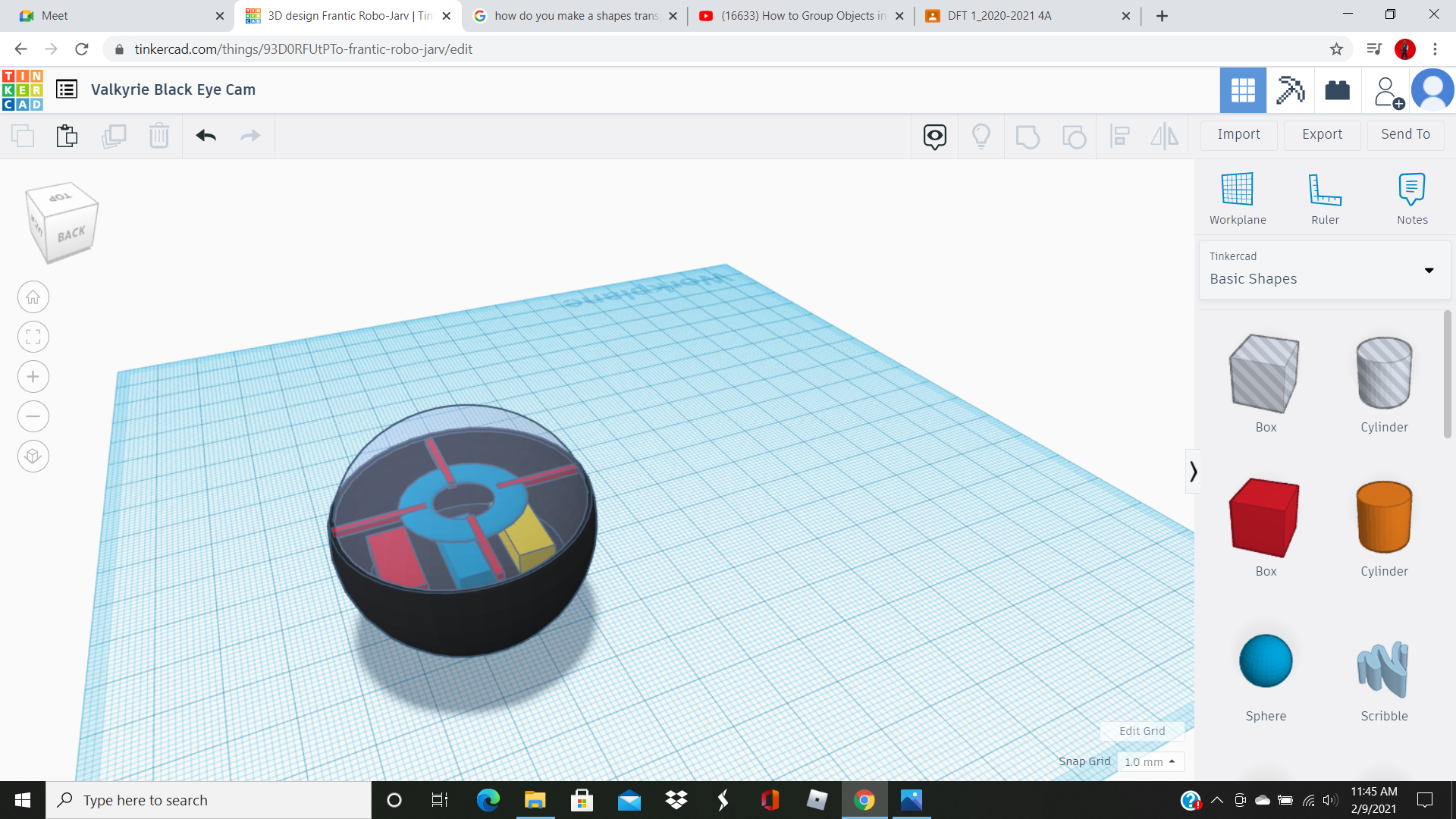 TinkerCad Black Eye Camera : 16 Steps - Instructables