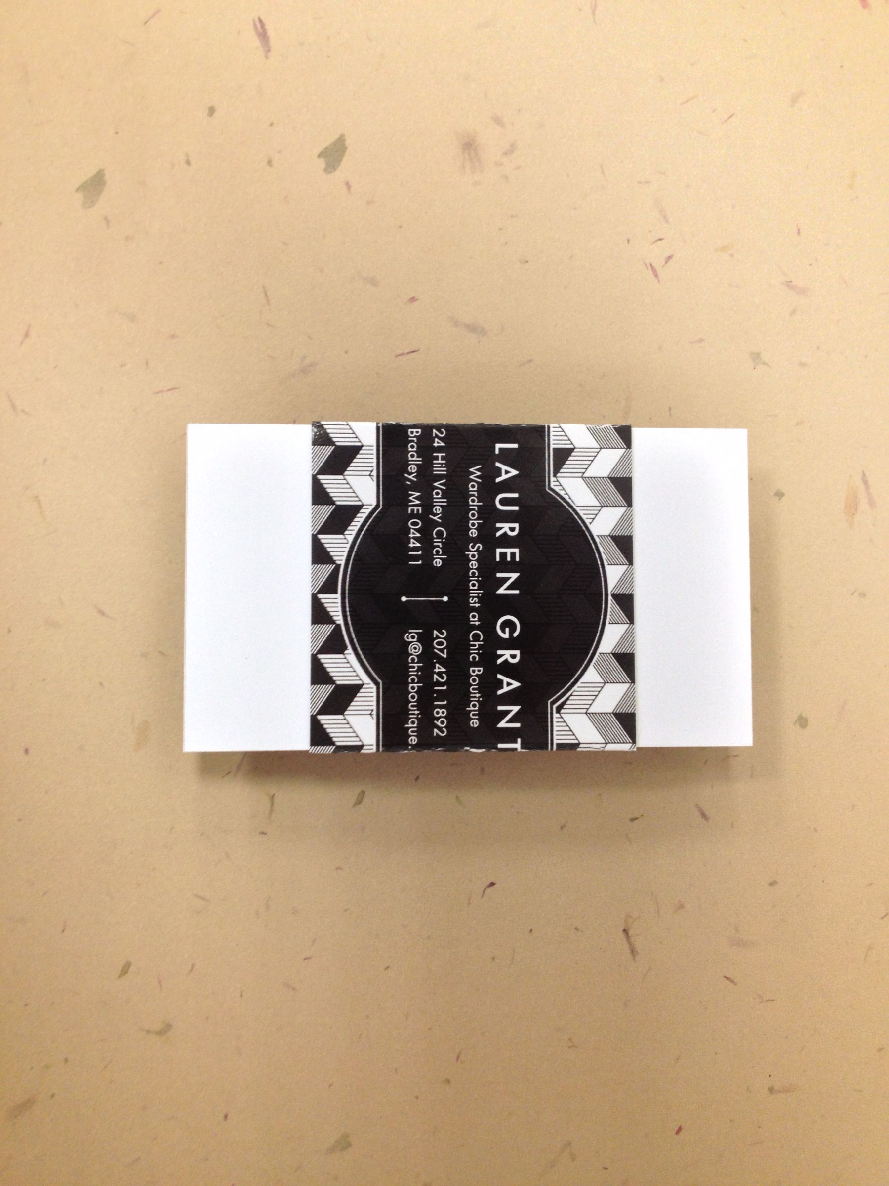 EASY How-to Make a Business Card Cube : 12 Steps - Instructables