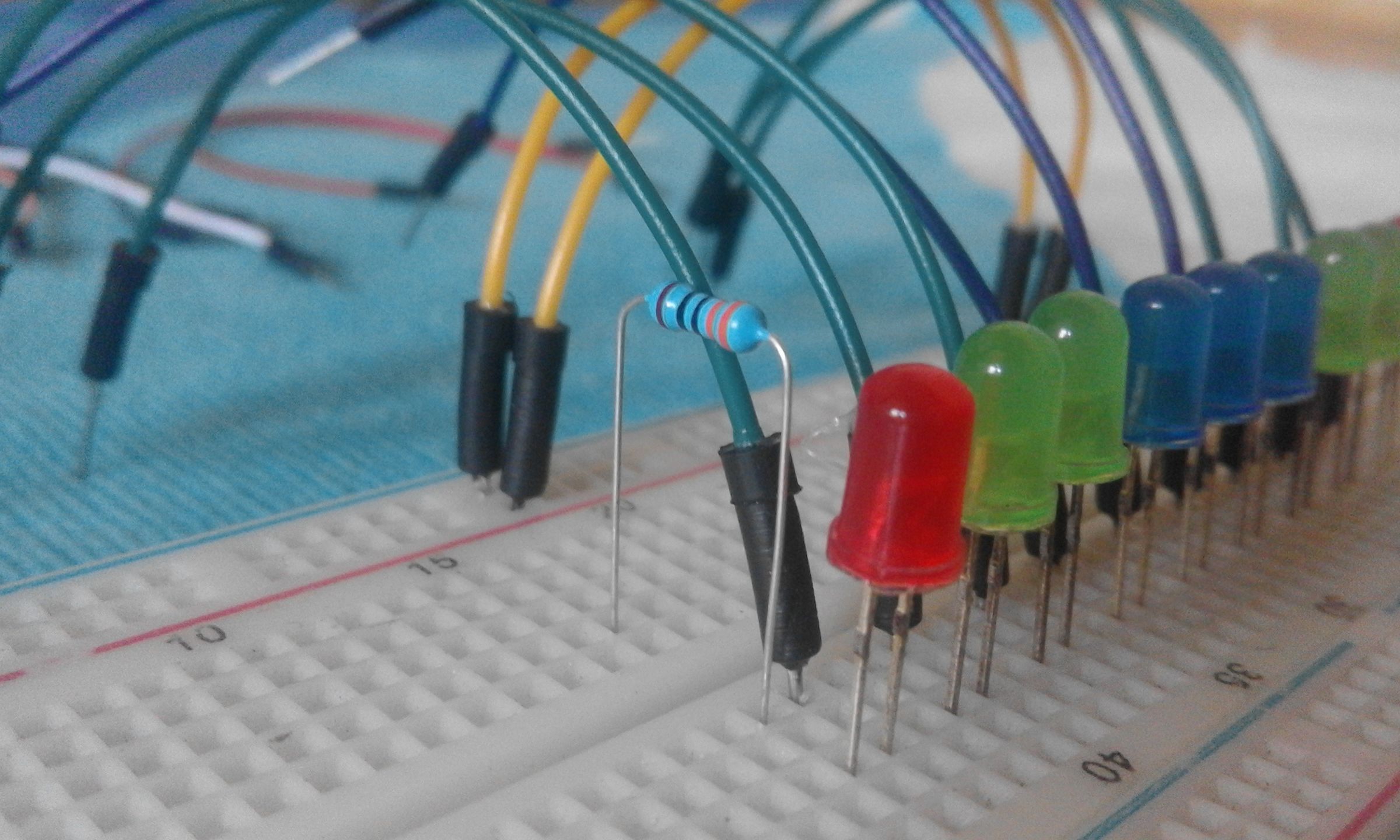 Waren's L.E.D Music Visualizer : 16 Steps (with Pictures) - Instructables