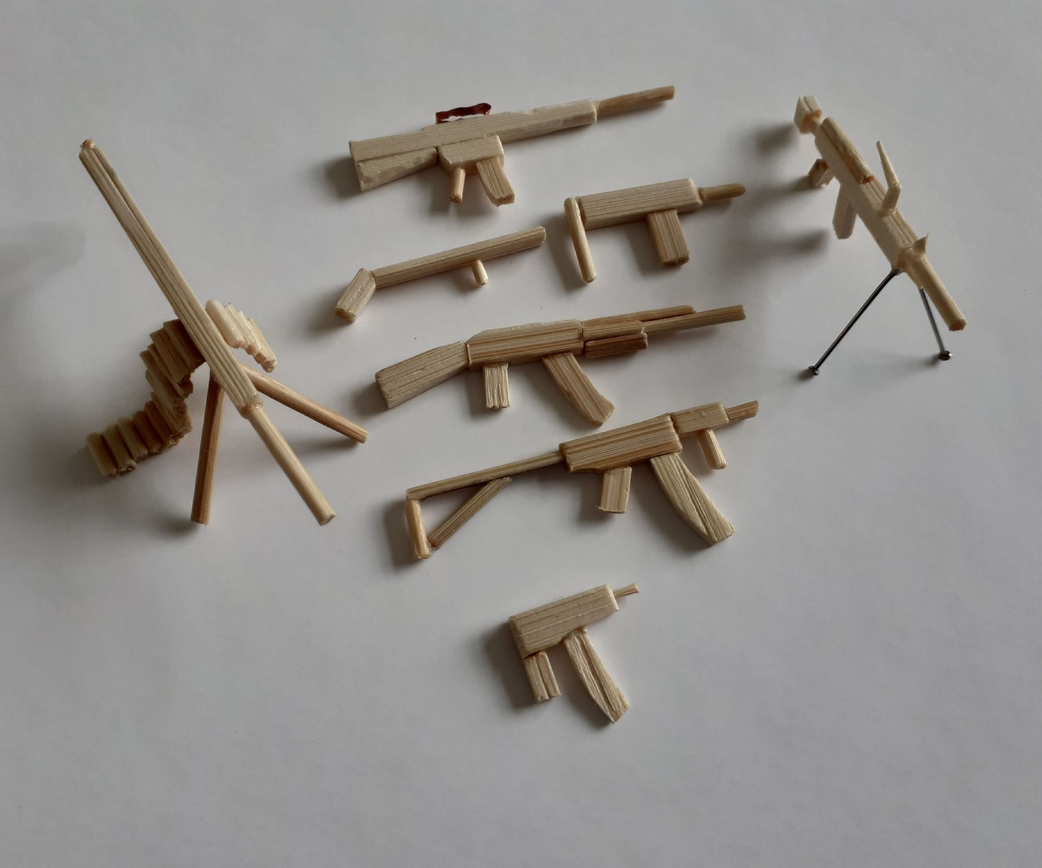 Small Wooden Guns (using Ample Adhesive) : 4 Steps - Instructables