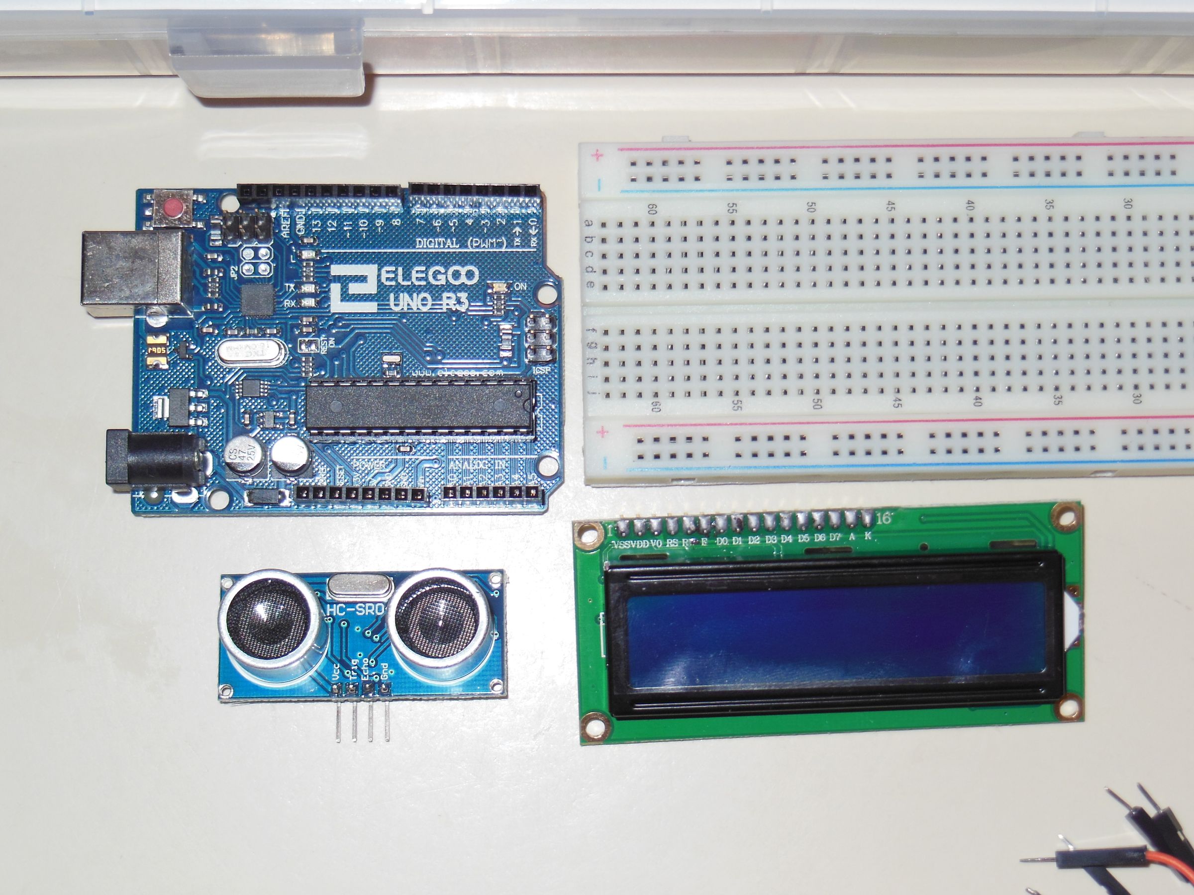 Arduino HC-SRo4 Ultrasonic Range Finder : 4 Steps - Instructables
