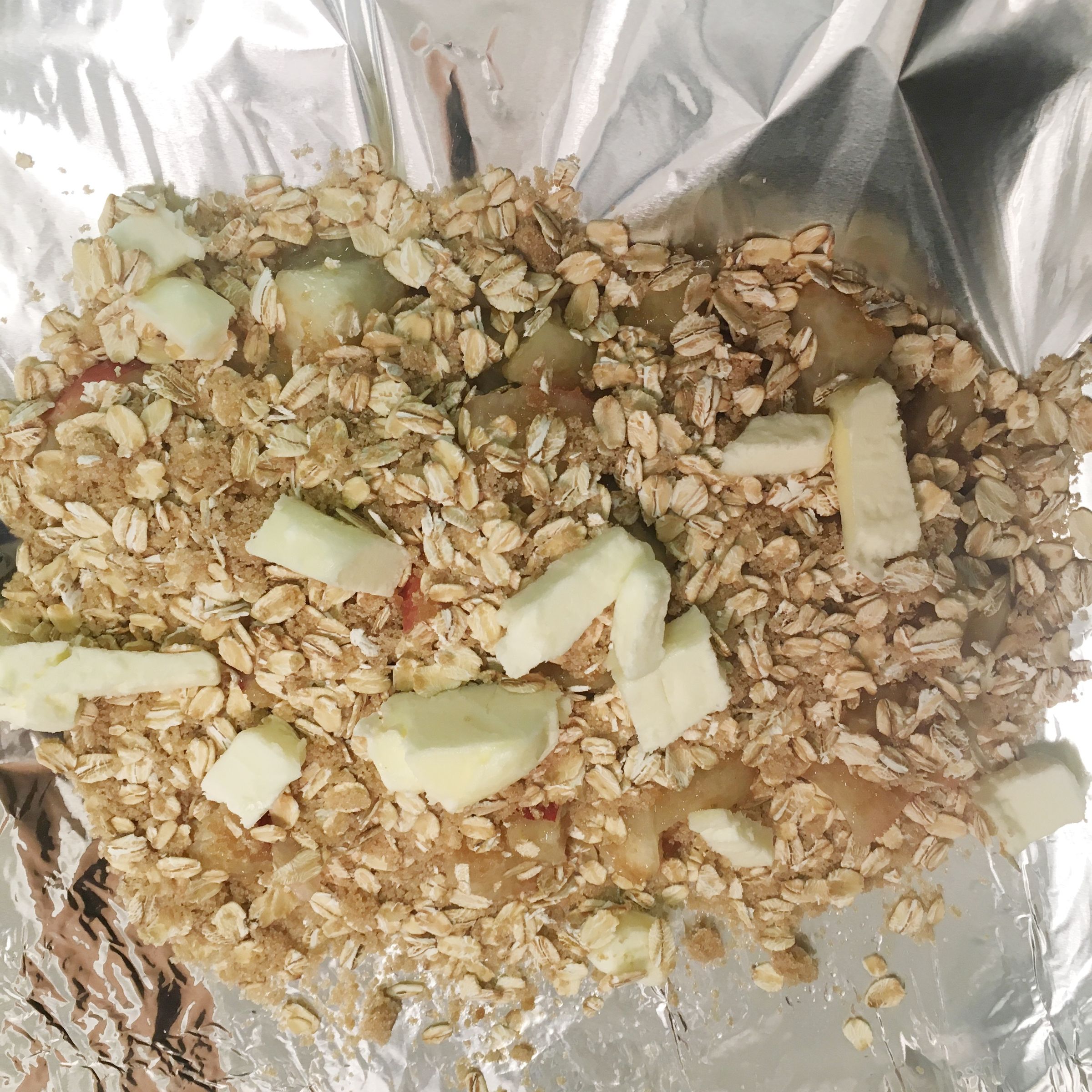 Foil Packet Peach Crisp : 5 Steps (with Pictures) - Instructables