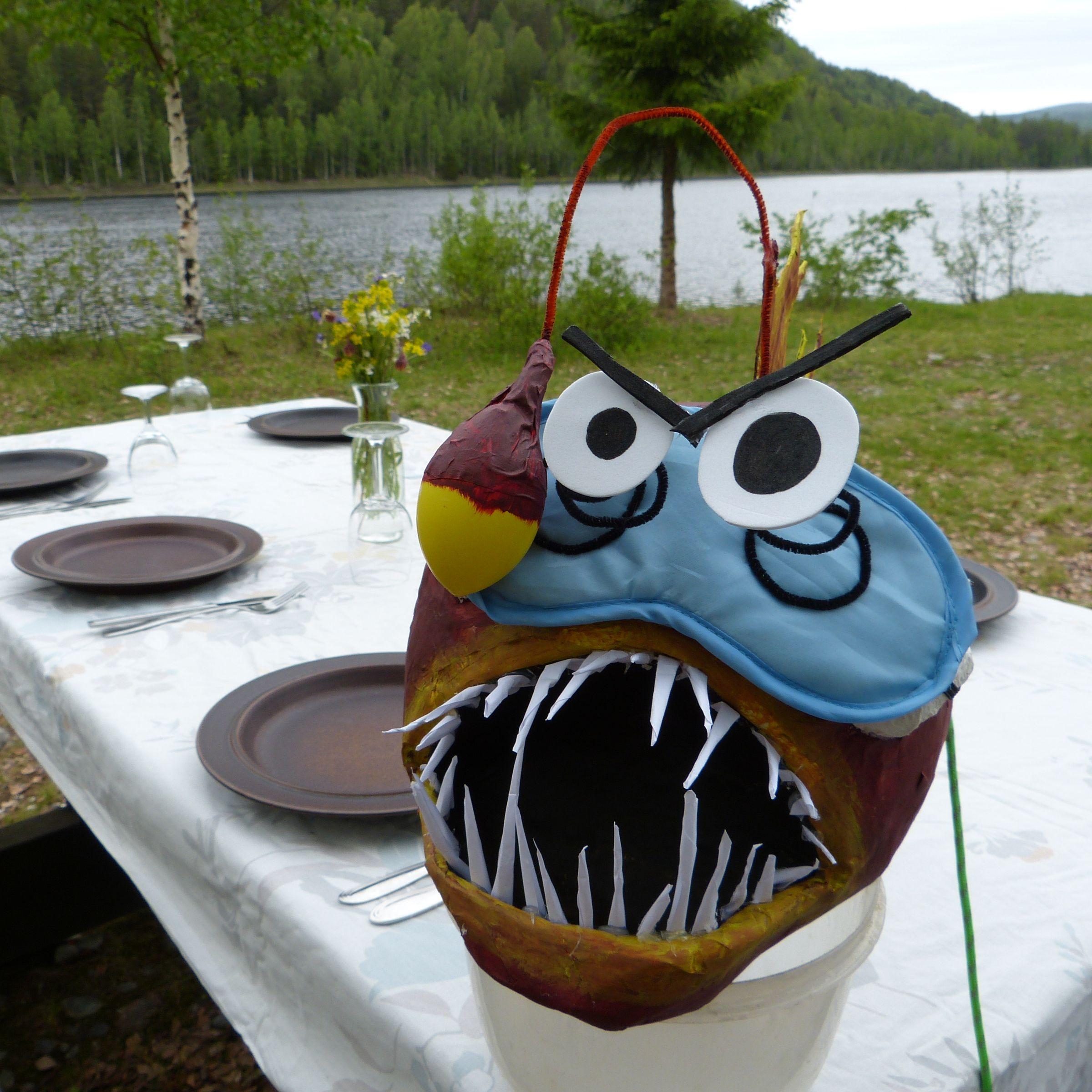 Angler Fish Pinata and Silly Blindfold : 21 Steps (with Pictures ...