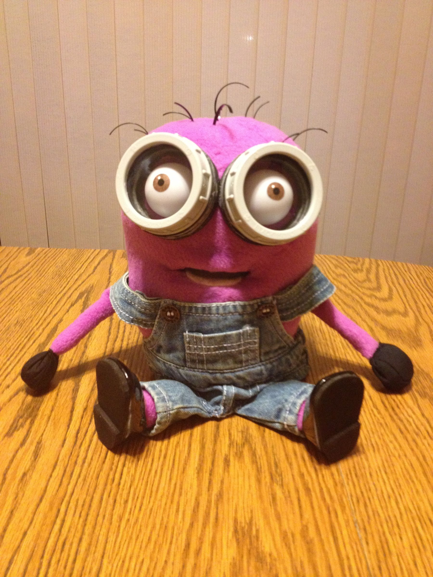 Custom Made Purple Minion Puppet : 14 Steps (with Pictures) - Instructables