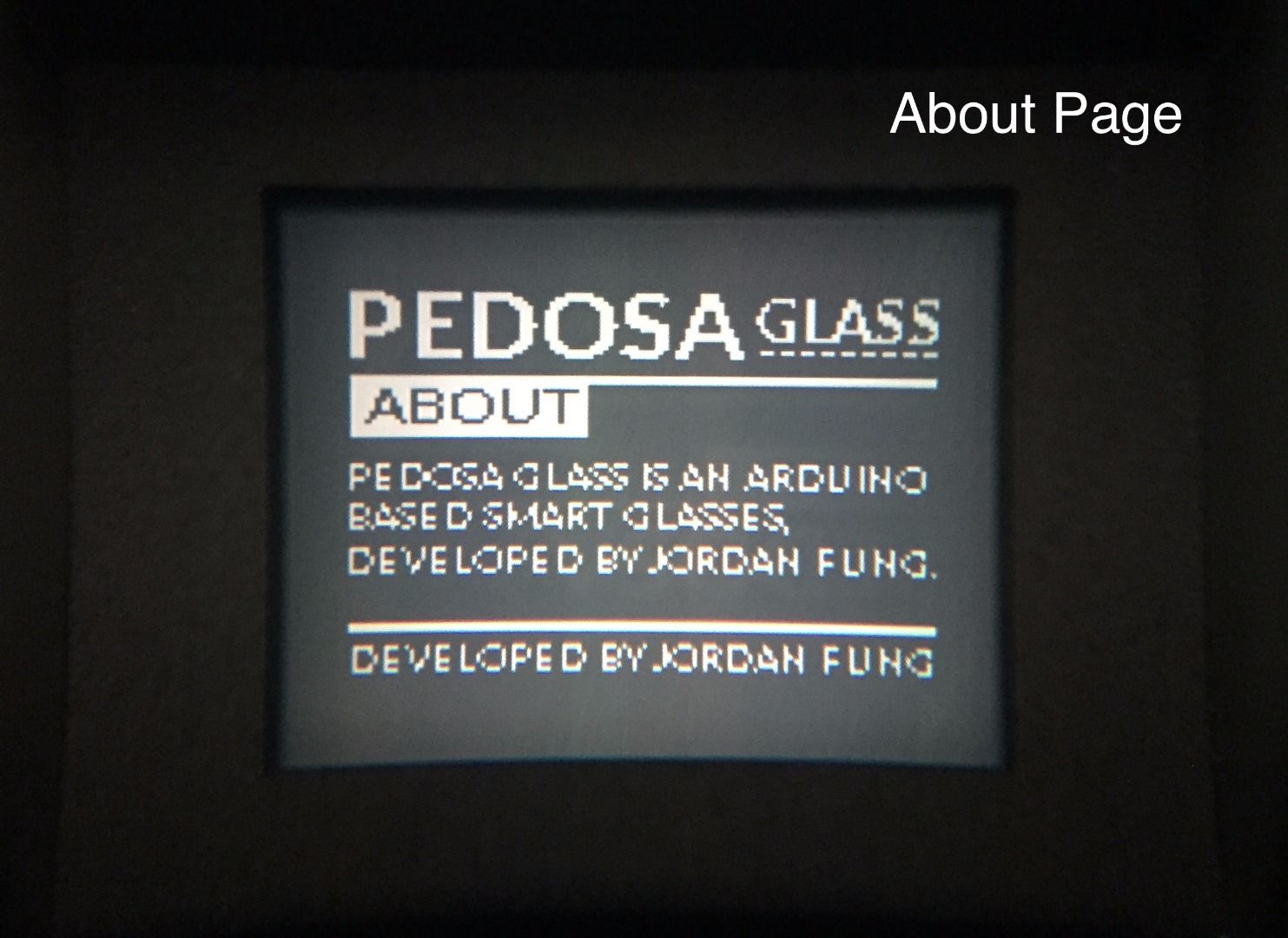 [DEPRECATED] Arduino-Based Smart Glasses by a 13-year-old - Jordan Fung ...