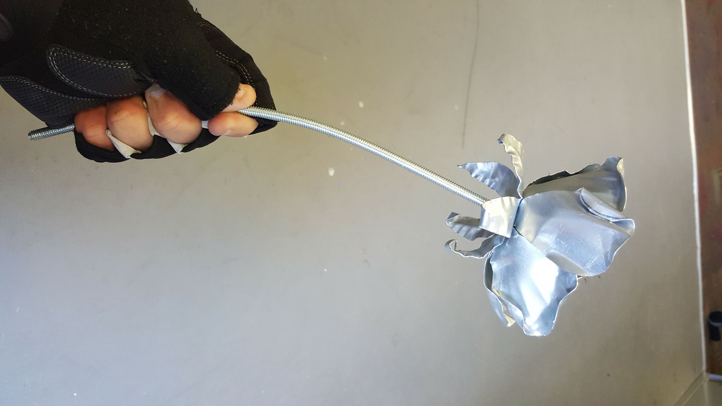 Home Improvement Store: Metal Rose : 14 Steps (with Pictures ...