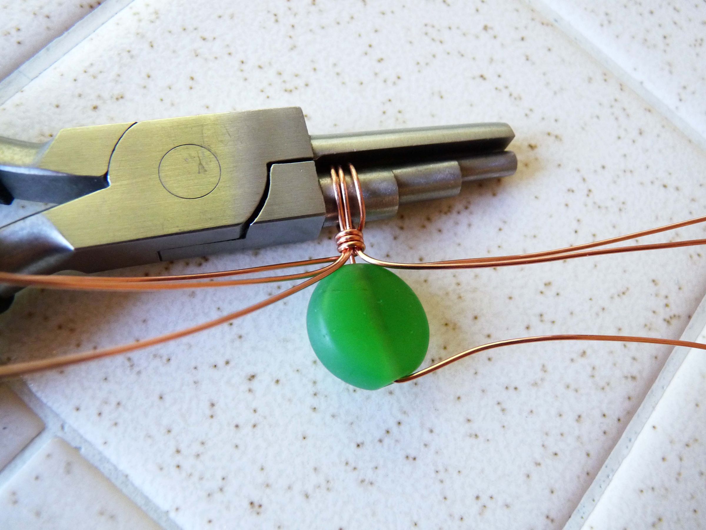 Wire Wrapped Bead Pendant : 14 Steps (with Pictures) - Instructables