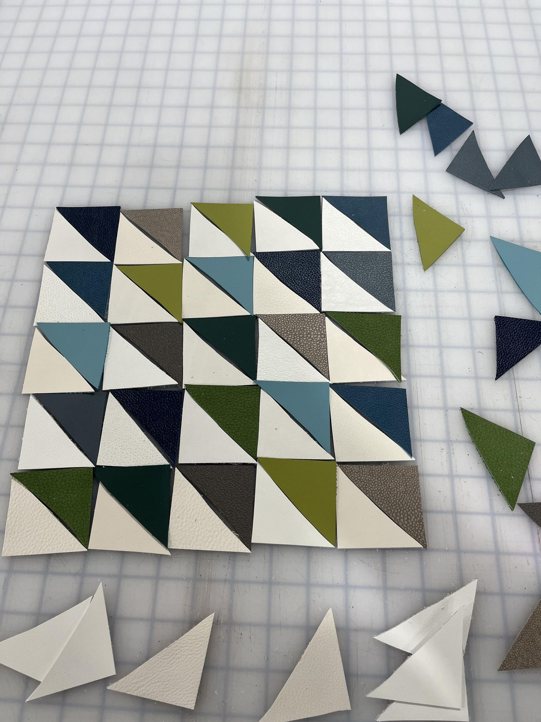 Scrappy Patchwork Leather Bucket Bag : 10 Steps (with Pictures ...