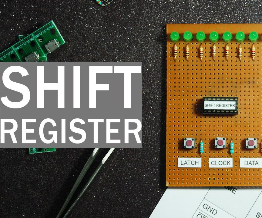 Shift Registers: How Do They Work? : 5 Steps (with Pictures ...