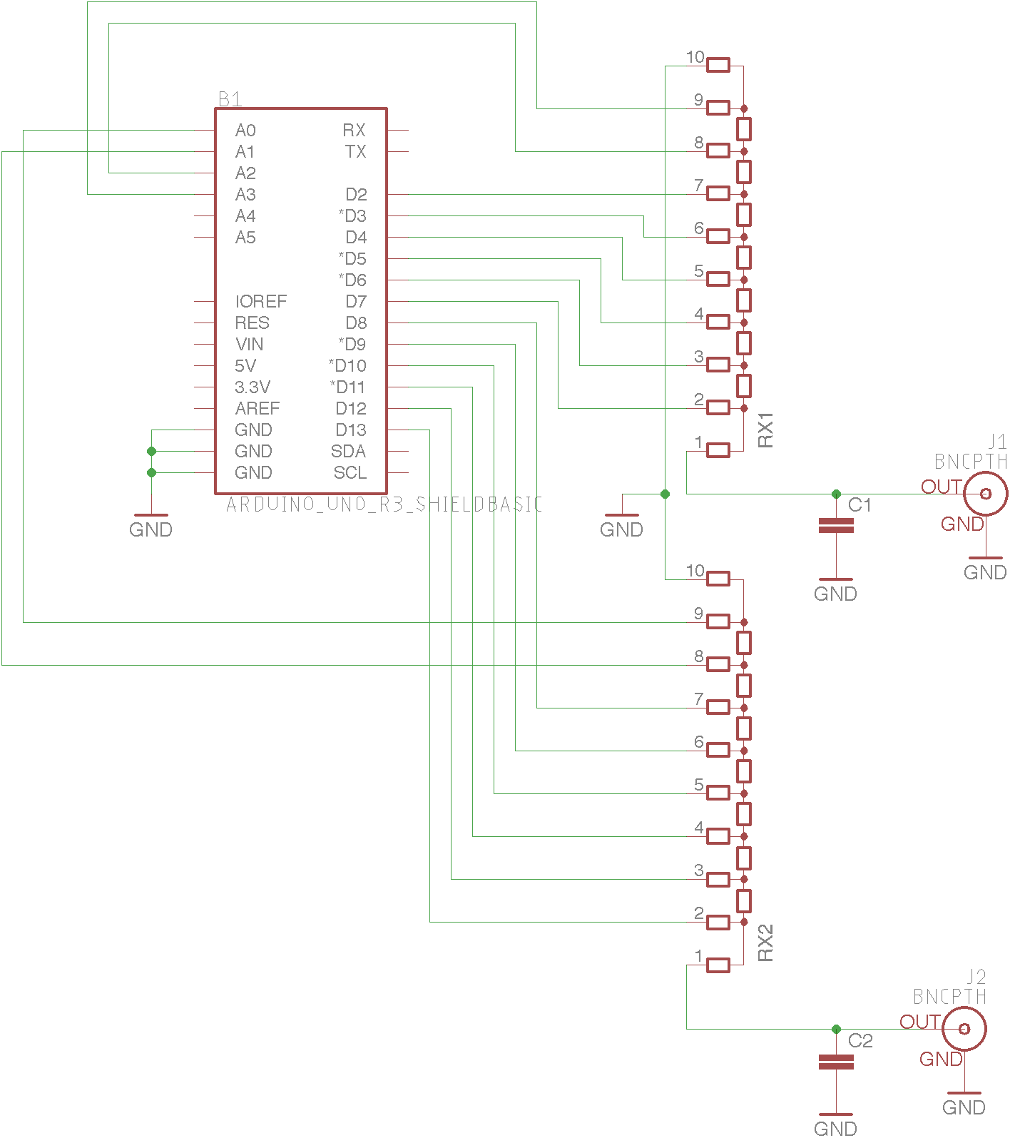 Arduino XY Display on a Oscilloscope Shield : 7 Steps (with Pictures ...