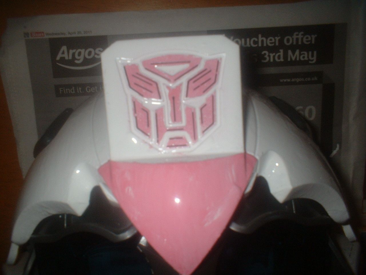 Female Transformers Helmet - Instructables