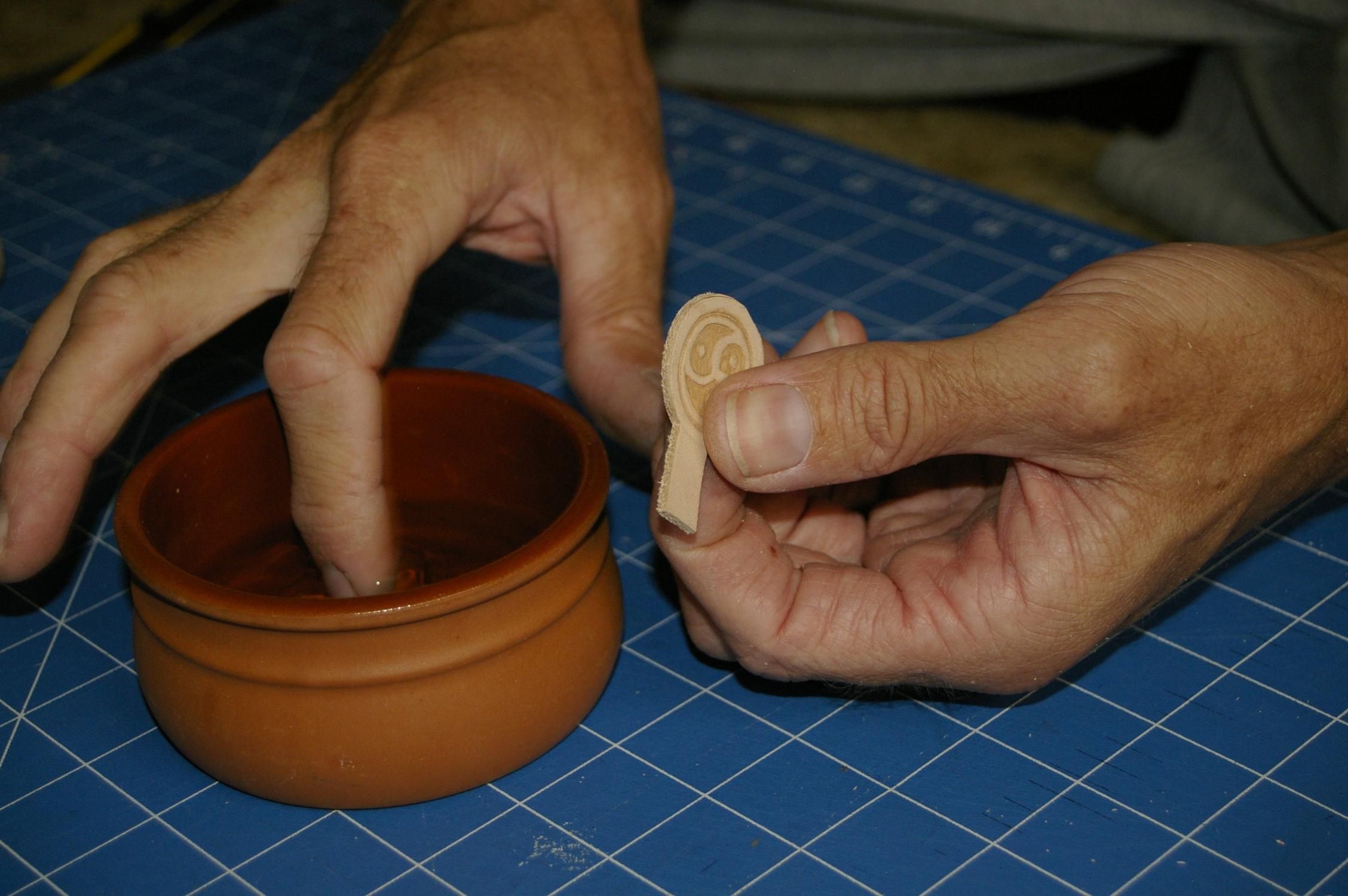 Homemade or Makeshift Tools to Make a Leather Pendant : 13 Steps (with ...