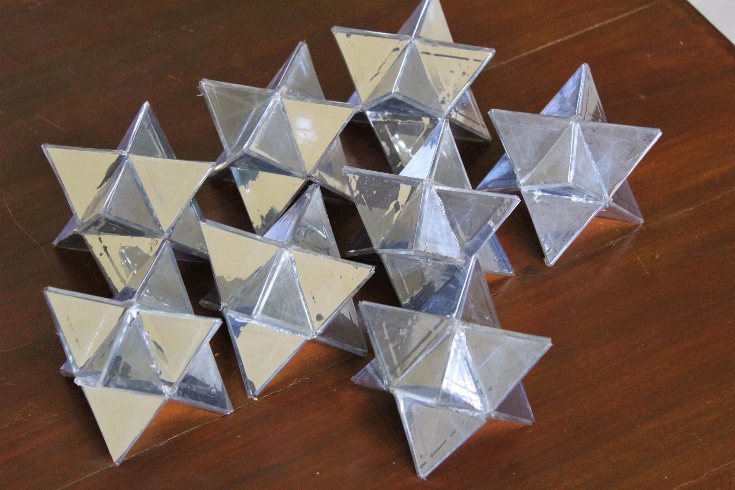 Laser-cut 64 Tetrahedron Made Out of Glass : 8 Steps (with Pictures ...