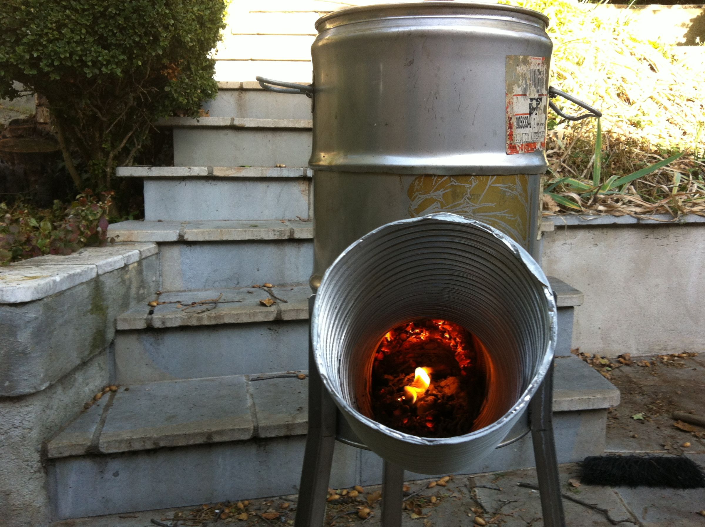 Rocket Stove and BBQ : 11 Steps - Instructables