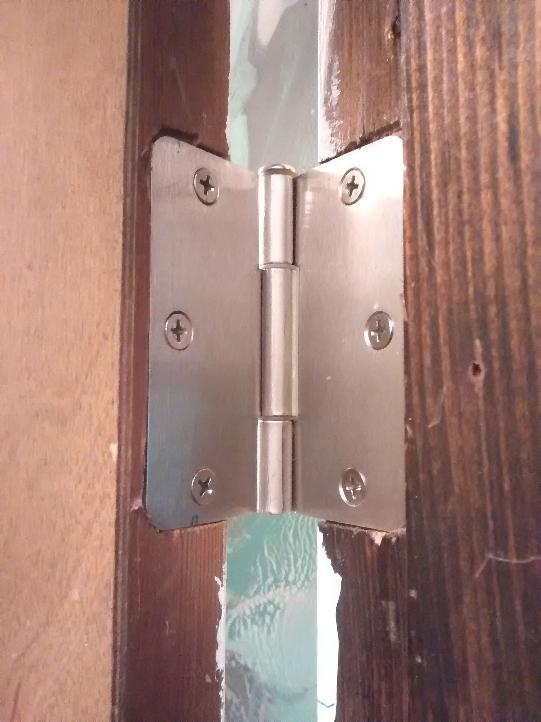 Freakishly Quick and Easy Door Hinge Replacement - Instructables