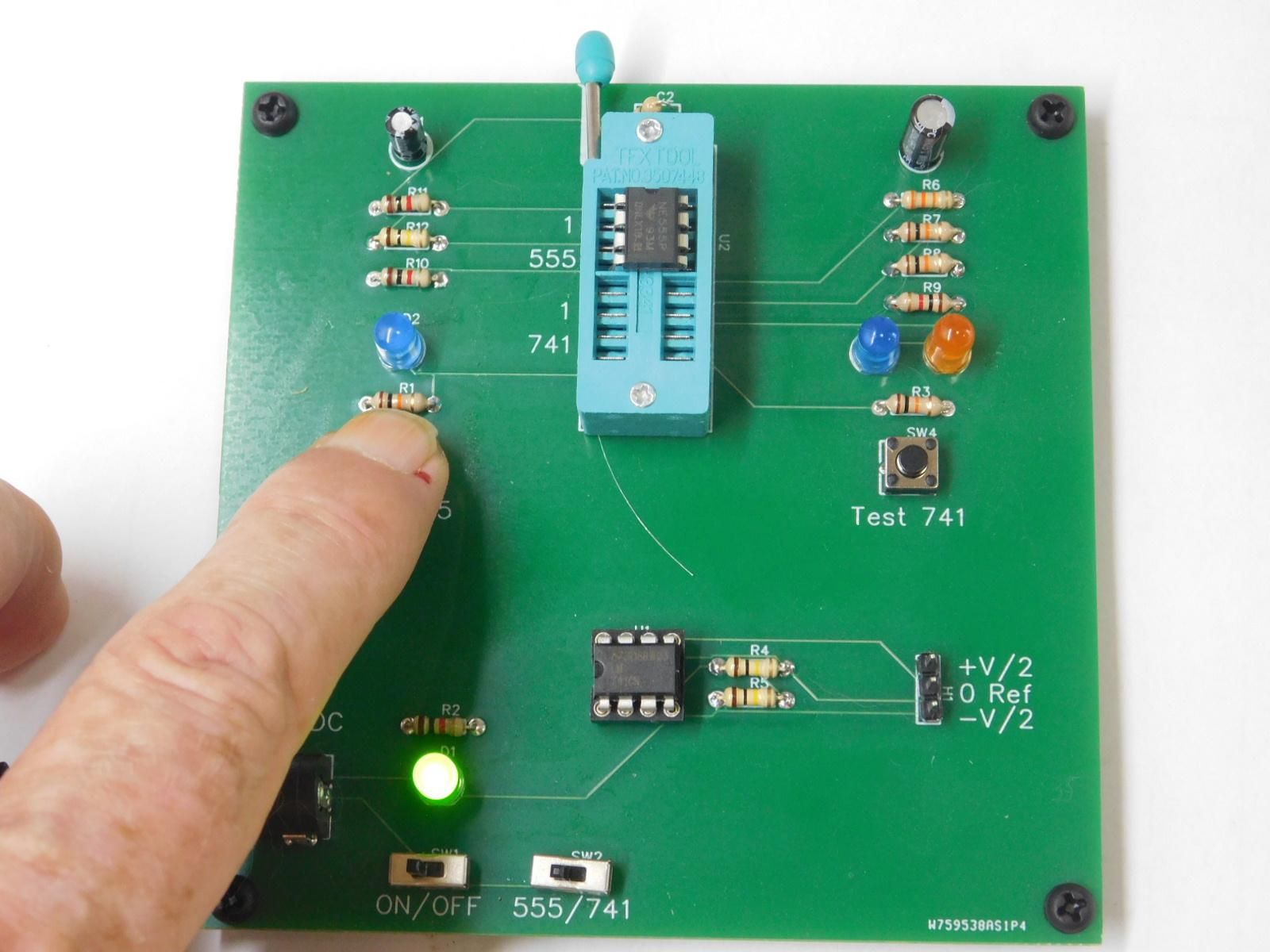 555 & 741 Tester : 4 Steps - Instructables