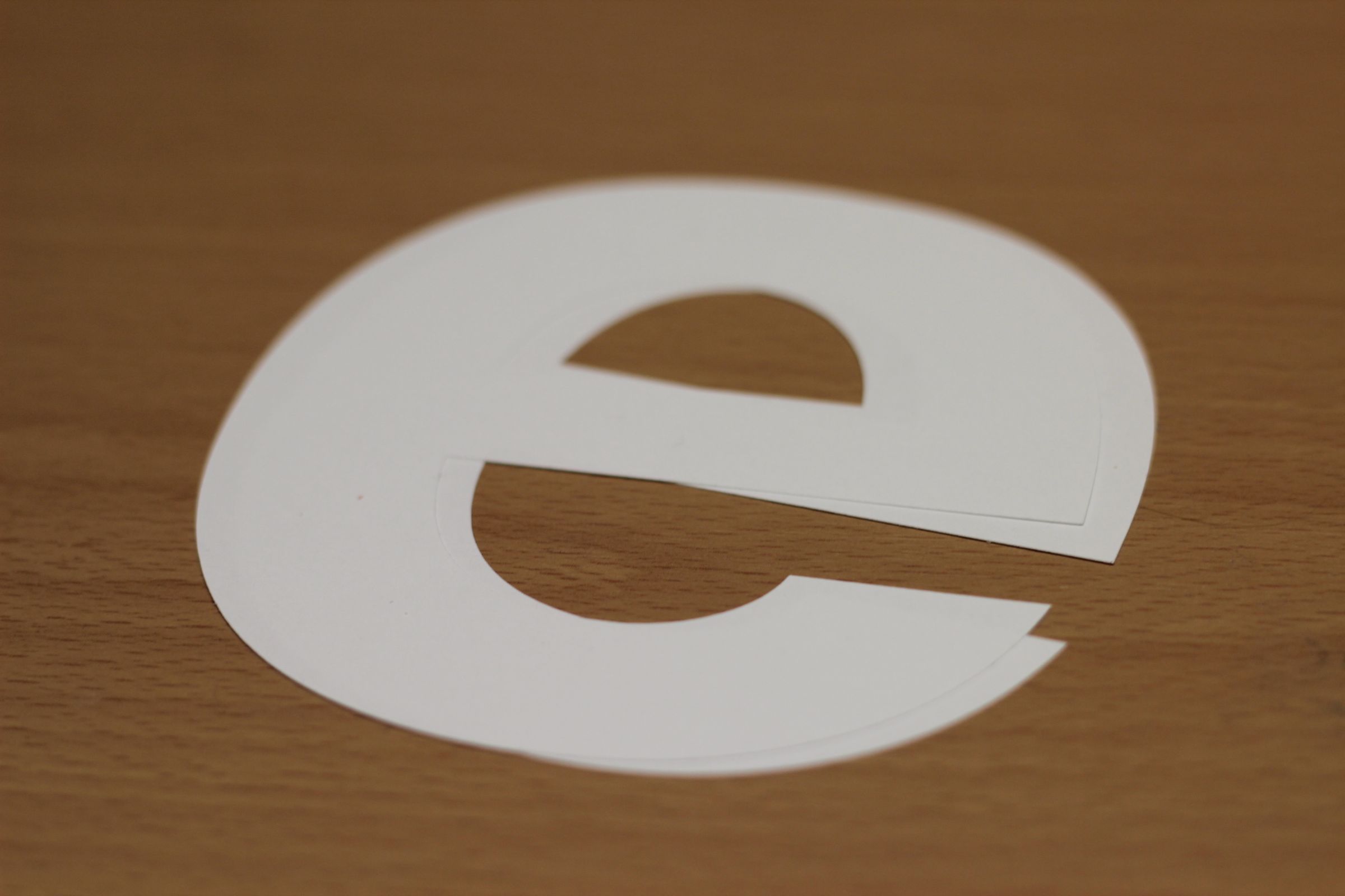 3D Typography (Paper Channel Letters) : 4 Steps (with Pictures ...