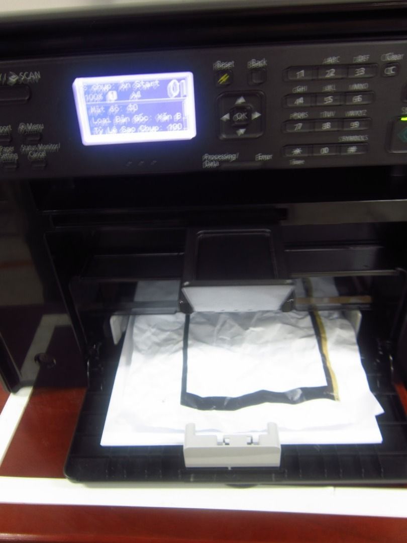 Printer Paper Crumpling