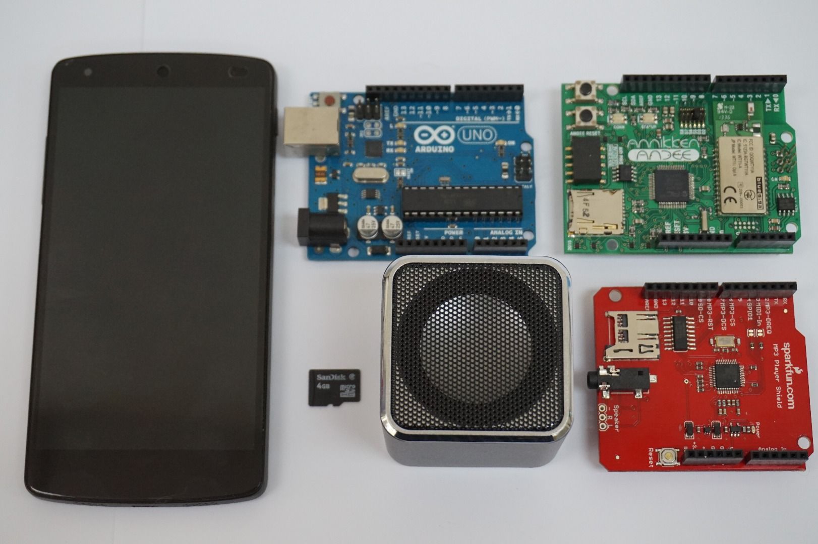 Annikken Andee MP3 Player - Play Your Music on Arduino Via Smart Phone ...