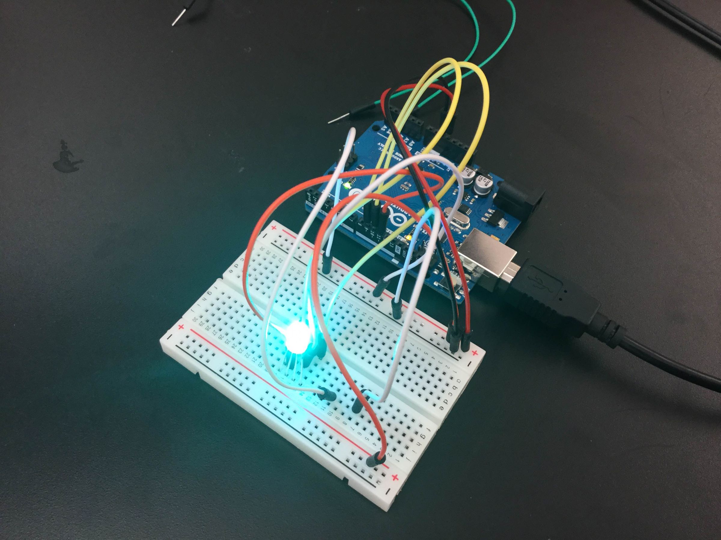 Color Pulsating Lamp Using Arduino Board : 9 Steps - Instructables