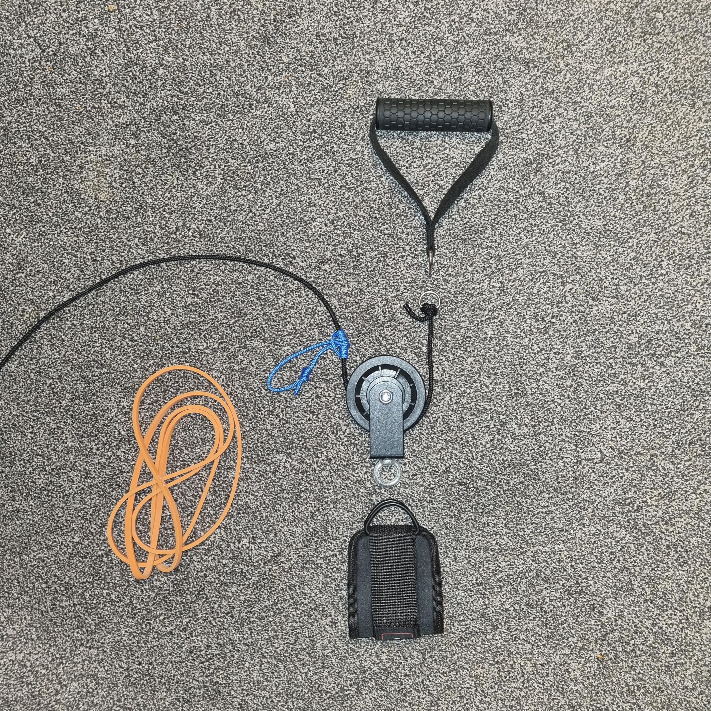 Pulley System for Resistance Bands : 6 Steps - Instructables